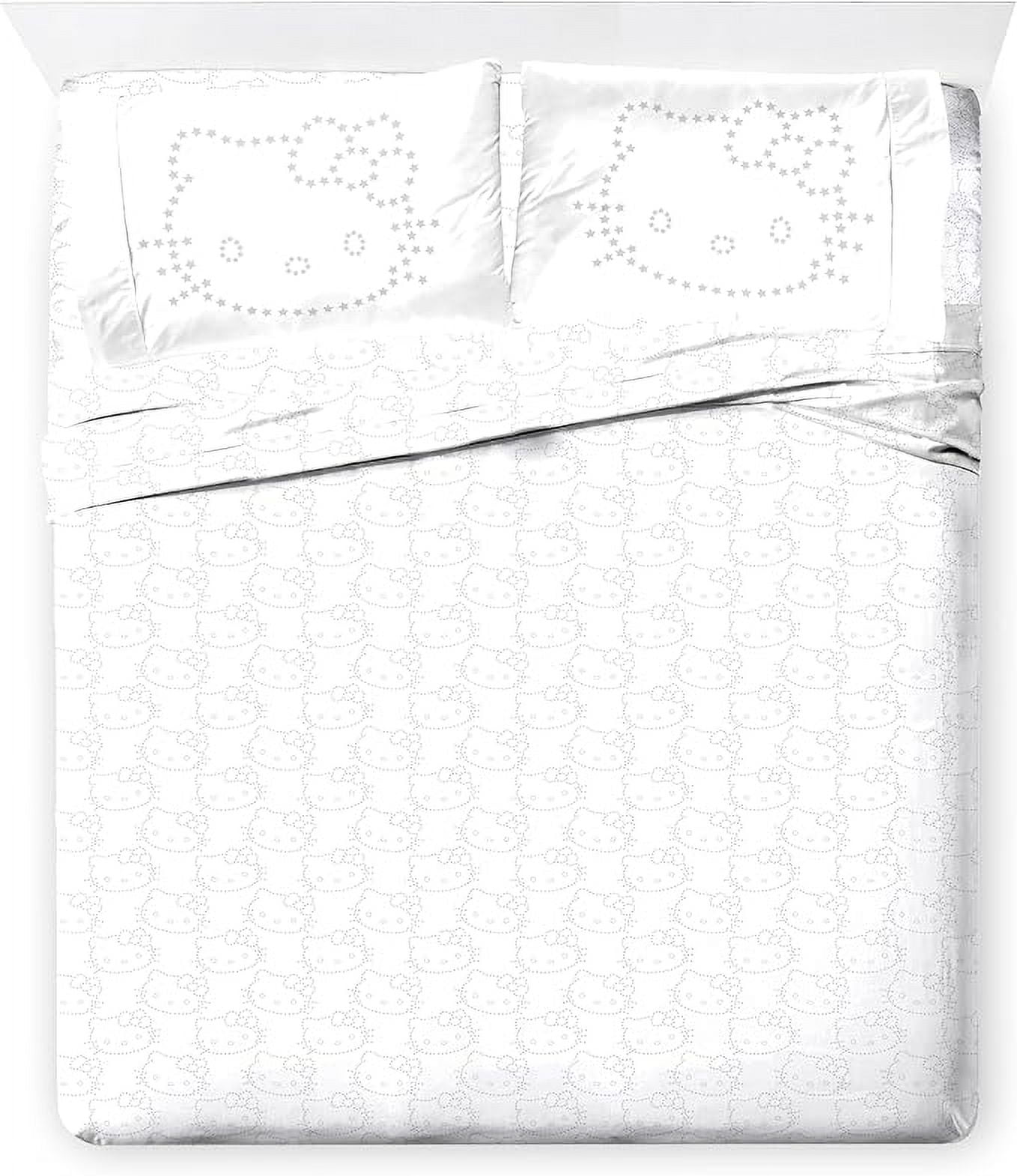 Sanrio Hello Kitty Constellation 4 Piece Queen Sheet Set, 60"x80 ...