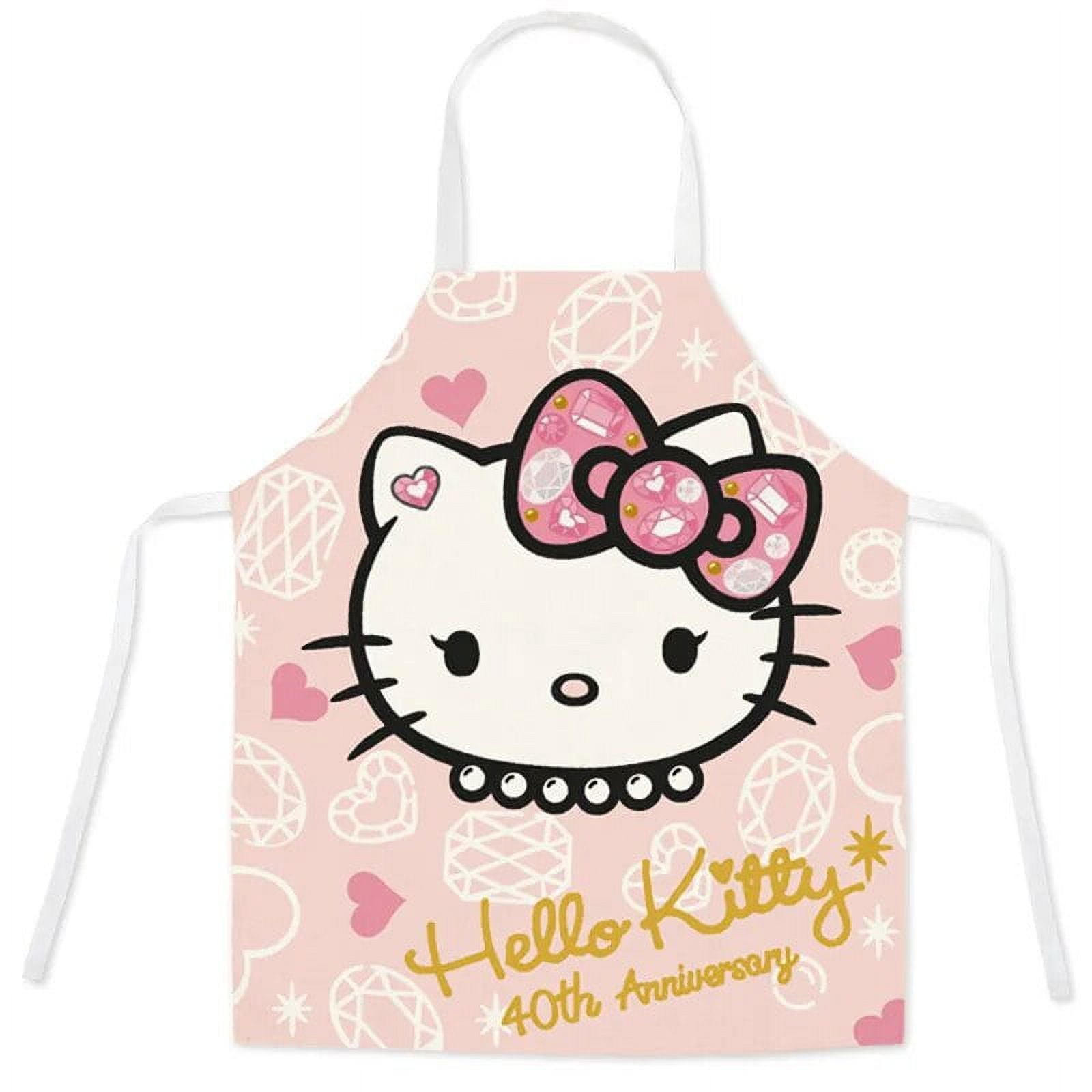 Sanrio Hello Kitty Cute Cartoon Kitchen Apron Women Cooking Pinafore ...