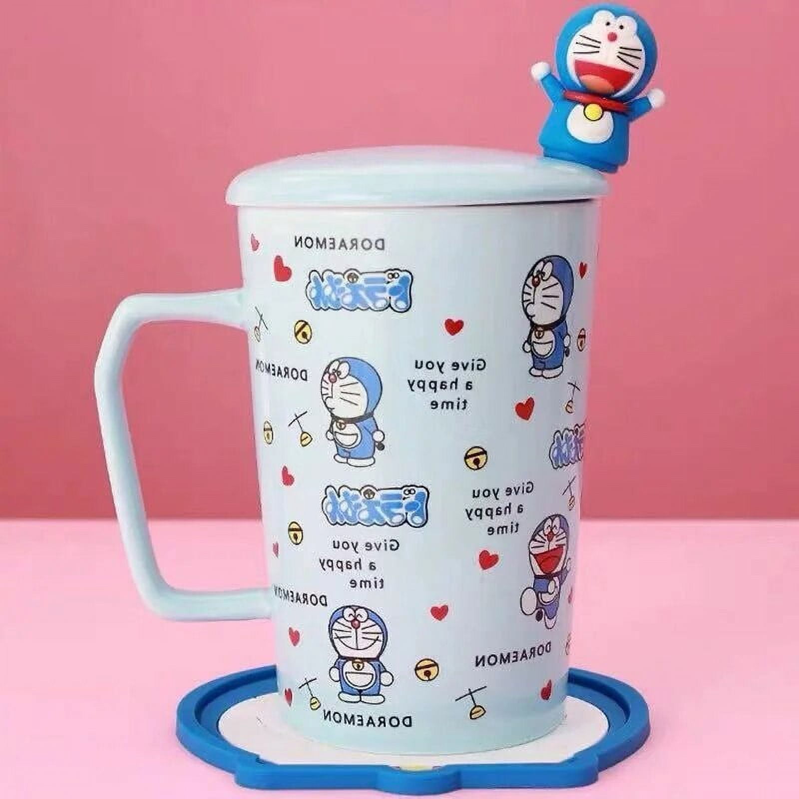 Sanrio Hello Kitty Cute Cartoon Tiki Ceramic Mug Coffee Cup To Carry ...