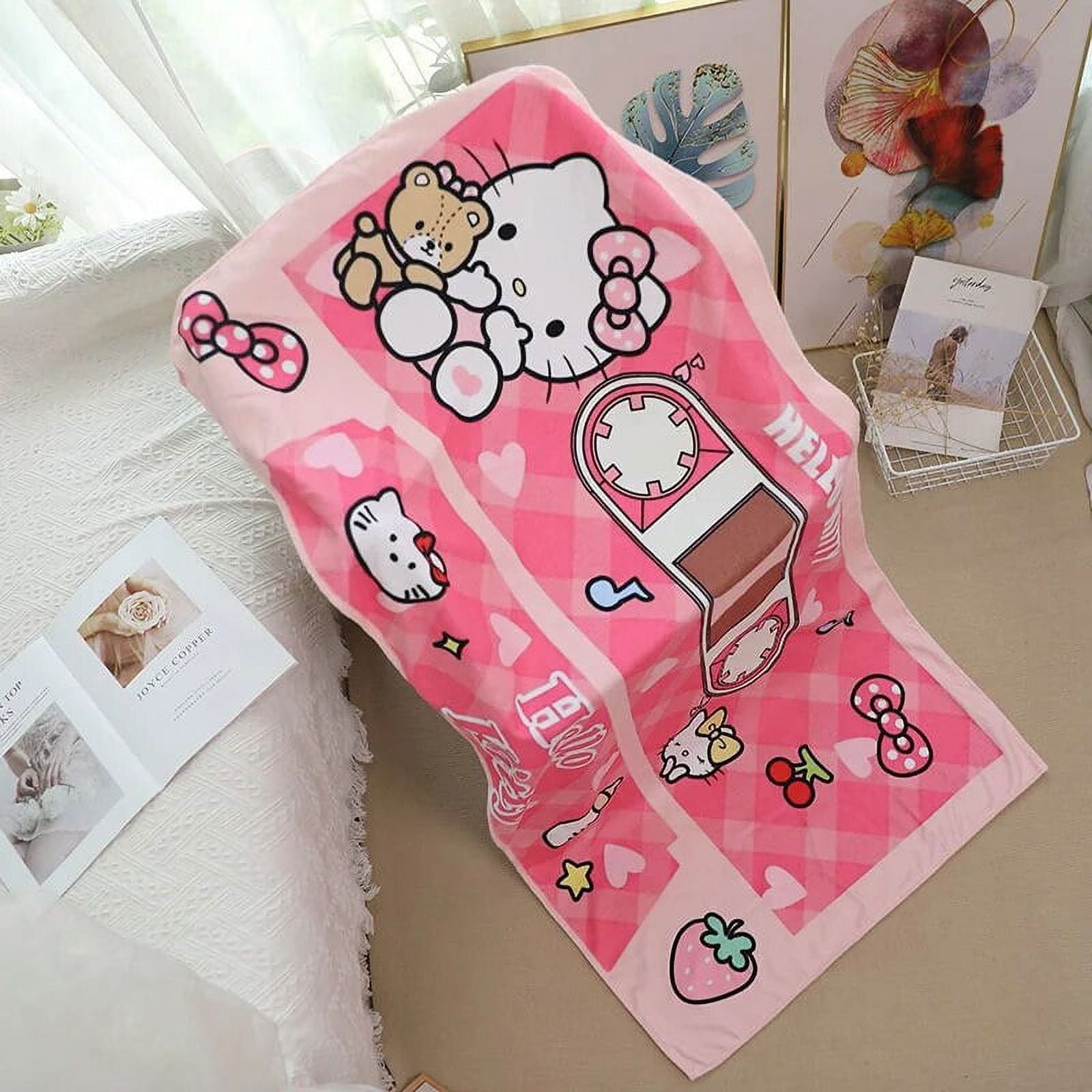 Sanrio Hello Kitty Cute Large Bath Towel Kuromi Melody Beach Towel ...