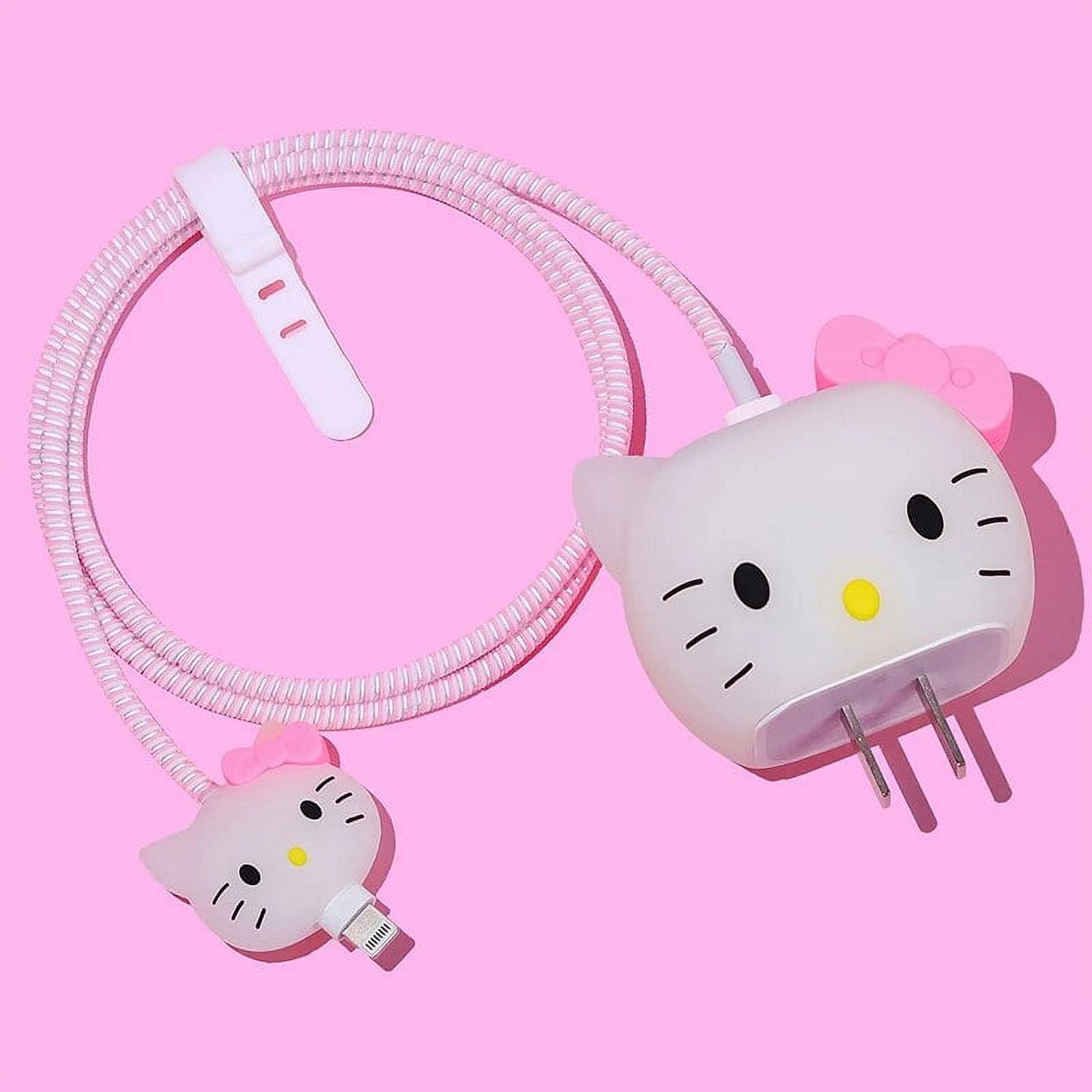 Sanrio Hello Kitty Data Cable Protective Case Anime Cinnamoroll Kuromi ...