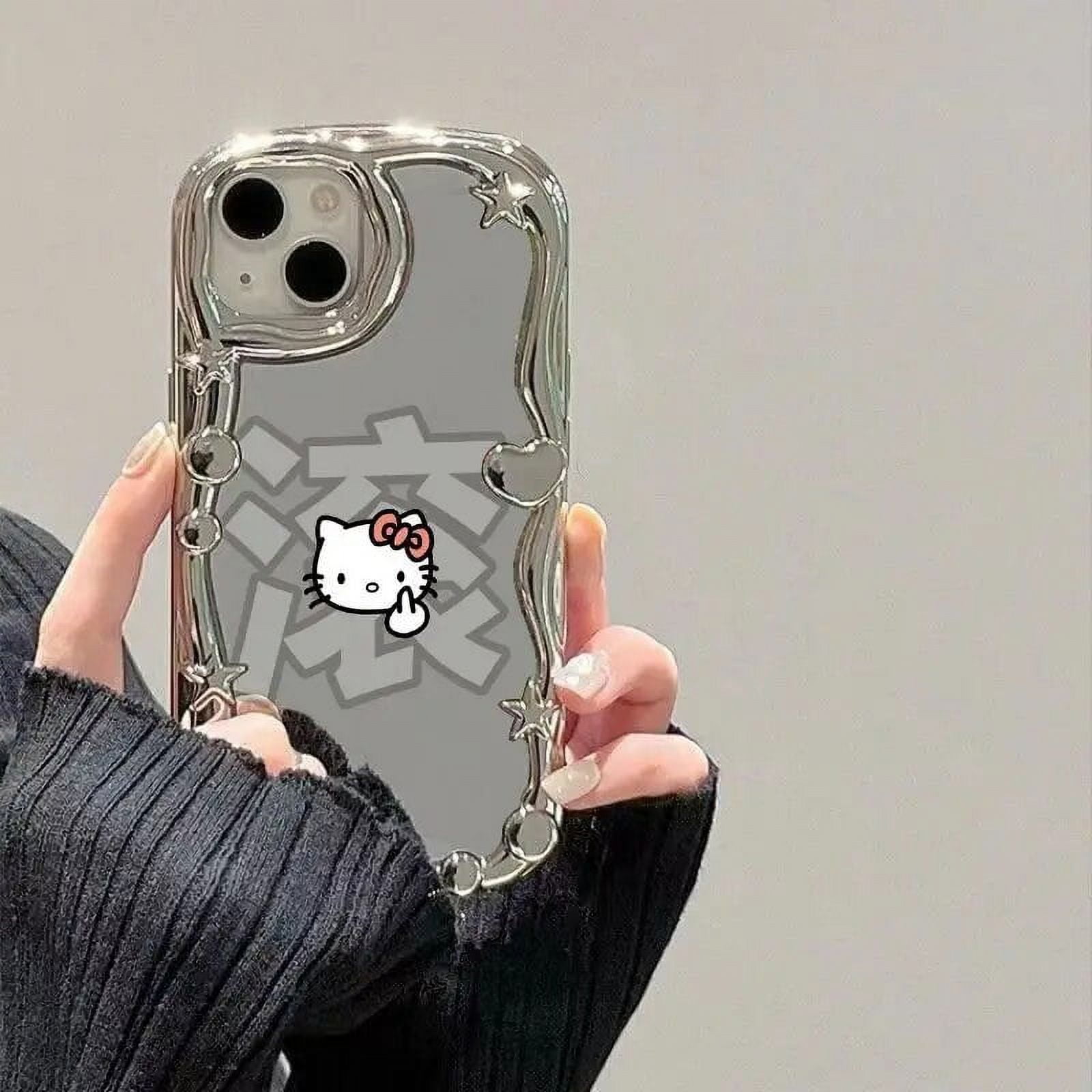 Sanrio Hello Kitty Electroplated Phone Cases For iPhone 14 13 11 12 Pro ...
