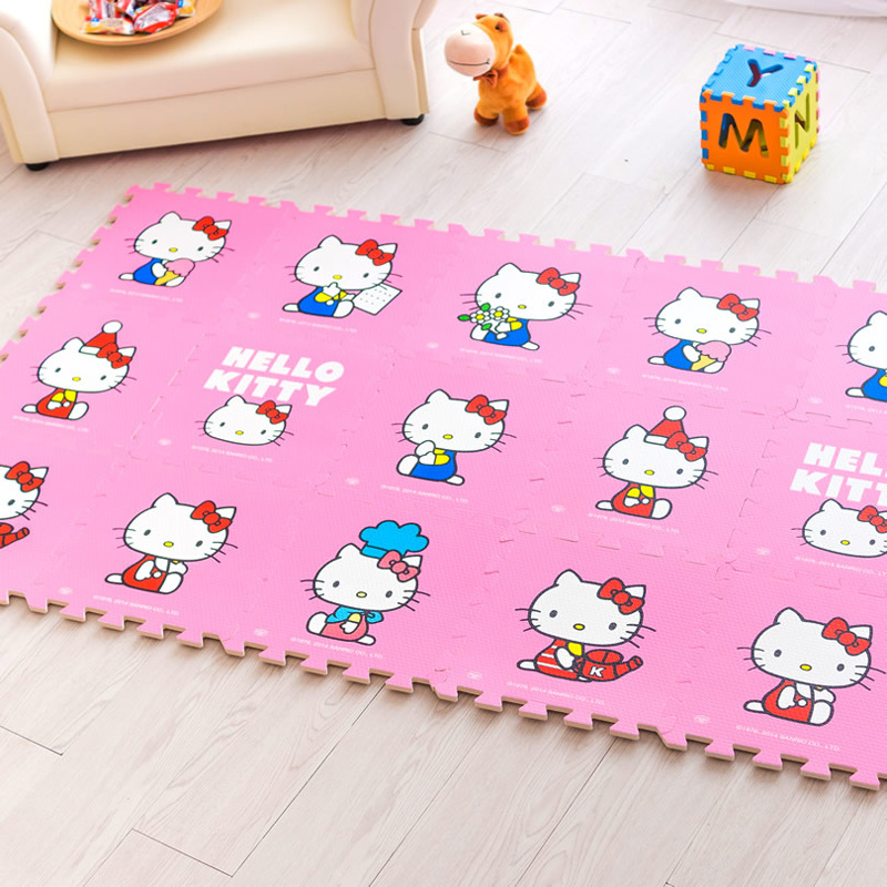 Sanrio Hello Kitty Environmental Protection Material Cute Mats Children ...