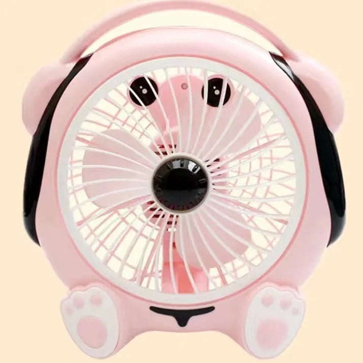 Sanrio Hello Kitty Fan Office Desktop Table Fan Mini Mute Portable ...