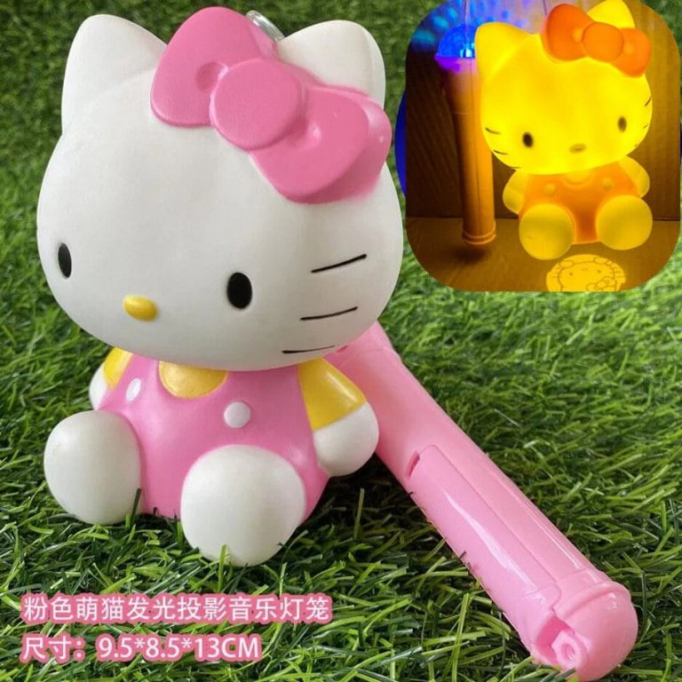 Hello Kitty Lantern 3D Lamp Hello Kitty Met Sokkel Naar Keuze!