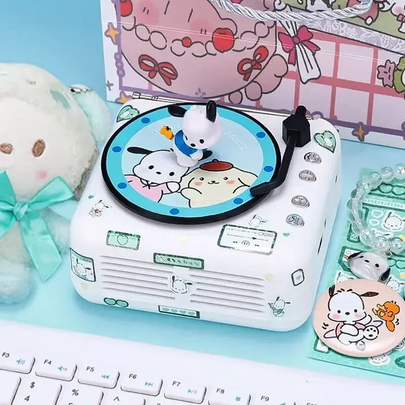 Sanrio Hello Kitty Figures Melody Action Figure Pochacco Doll Crayon ...