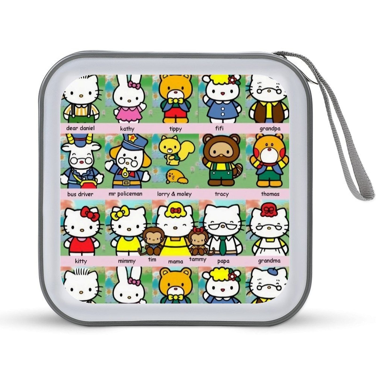 Sanrio-Hello-Kitty & Friends CD Case, 40 Capacity VCD/DVD Case Holders ...