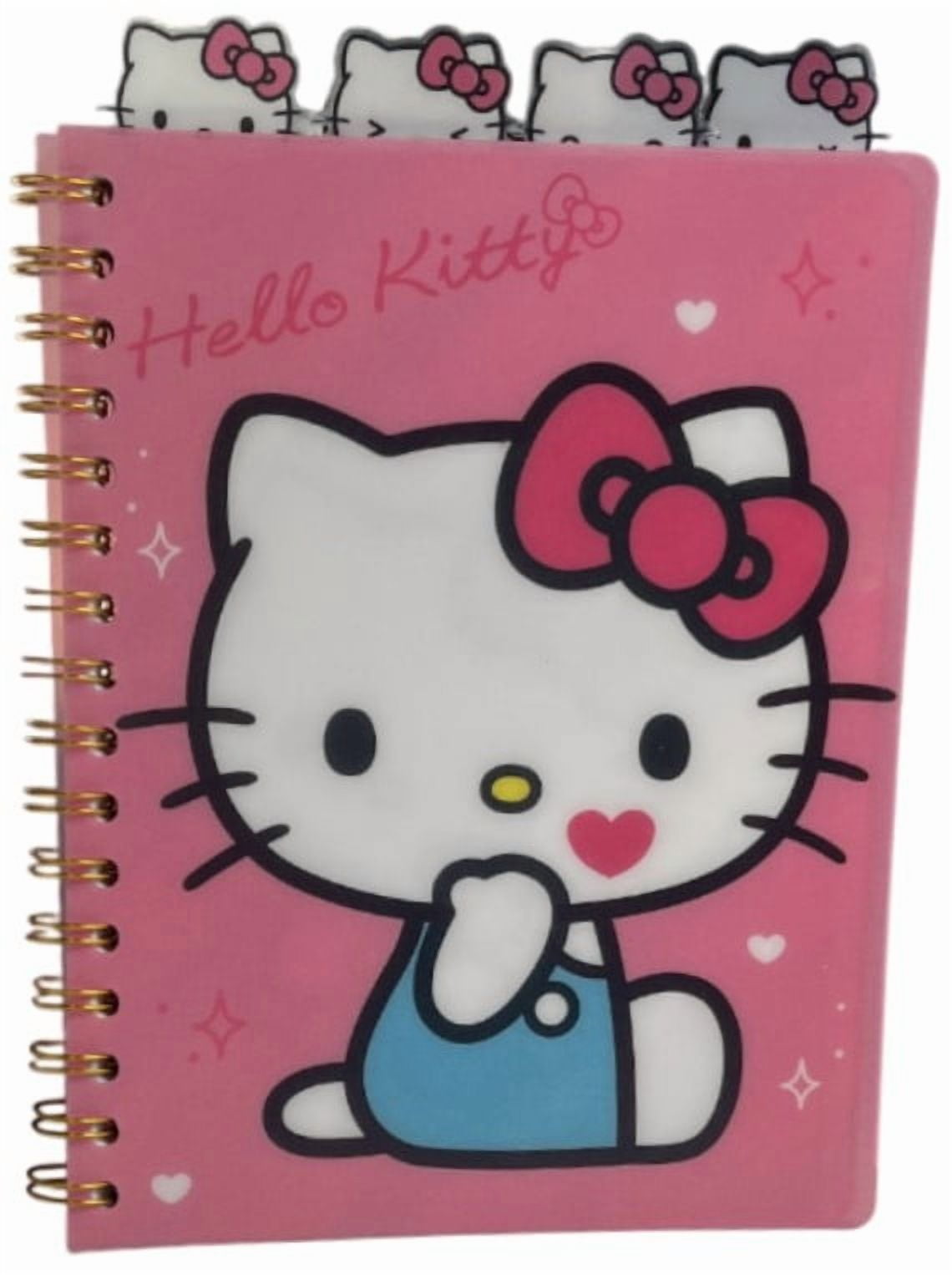 Sanrio Hello Kitty & Friends Hello Kitty Tabbed Journal - Walmart.com