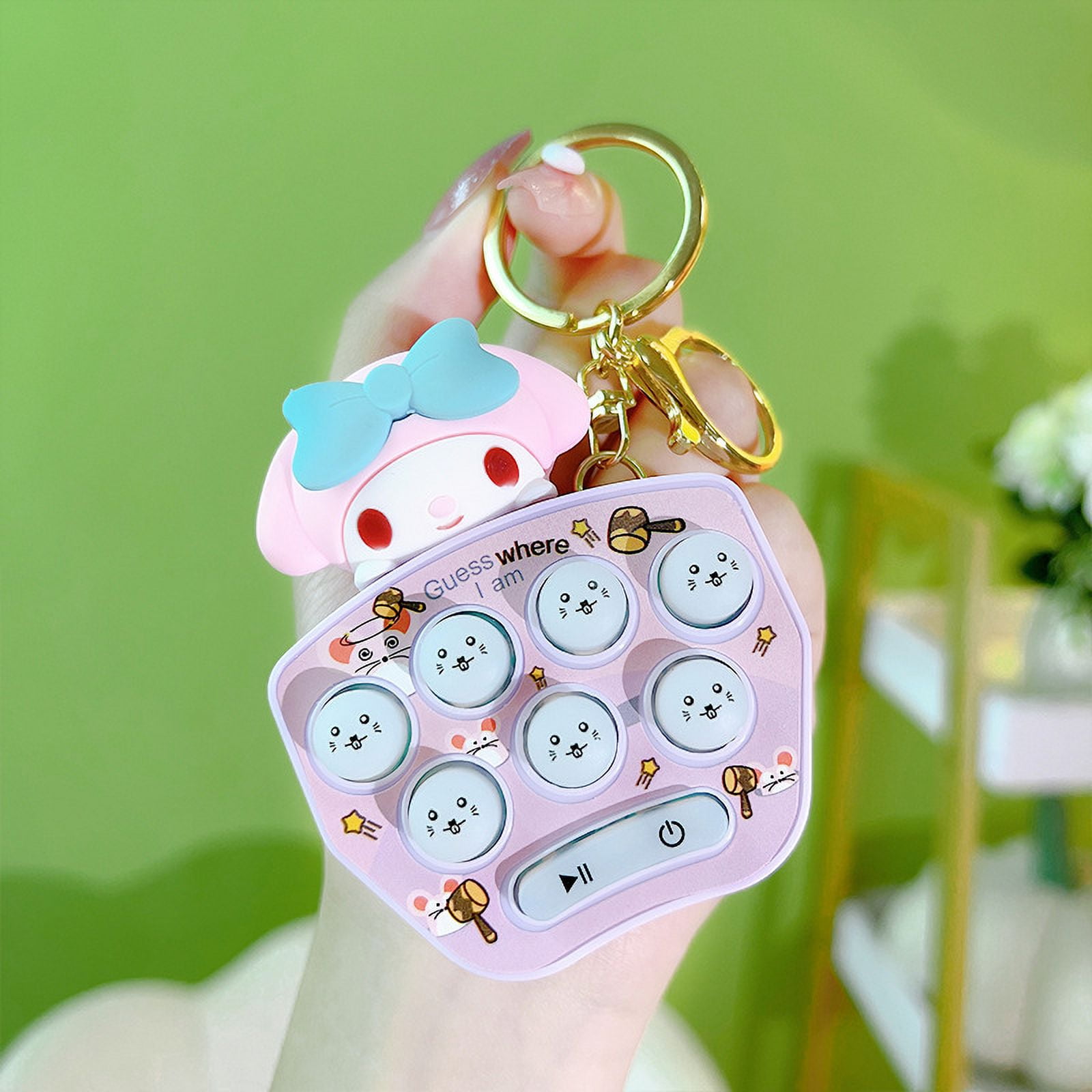 Sanrio Hello Kitty Game Console Keychain My Melody Kuromi Cinnamoroll ...