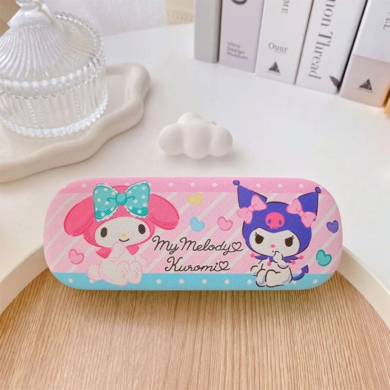 Sanrio Hello Kitty Glasses Storage Box Eyewear Cases Cute Cartoon Women ...