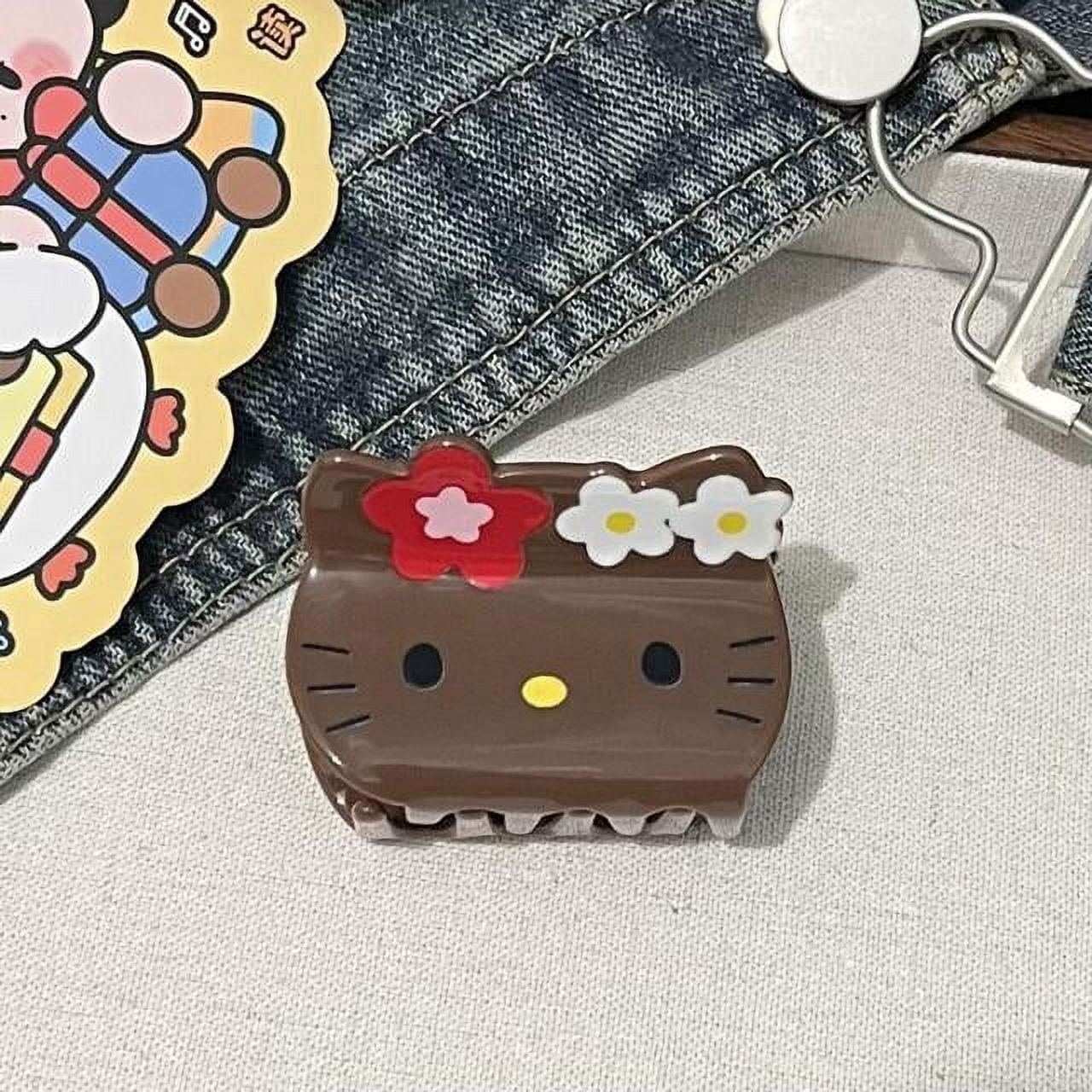 Sanrio Hello Kitty Hairpin Claw Clamp Kawaii Accessories Hello Kitty ...