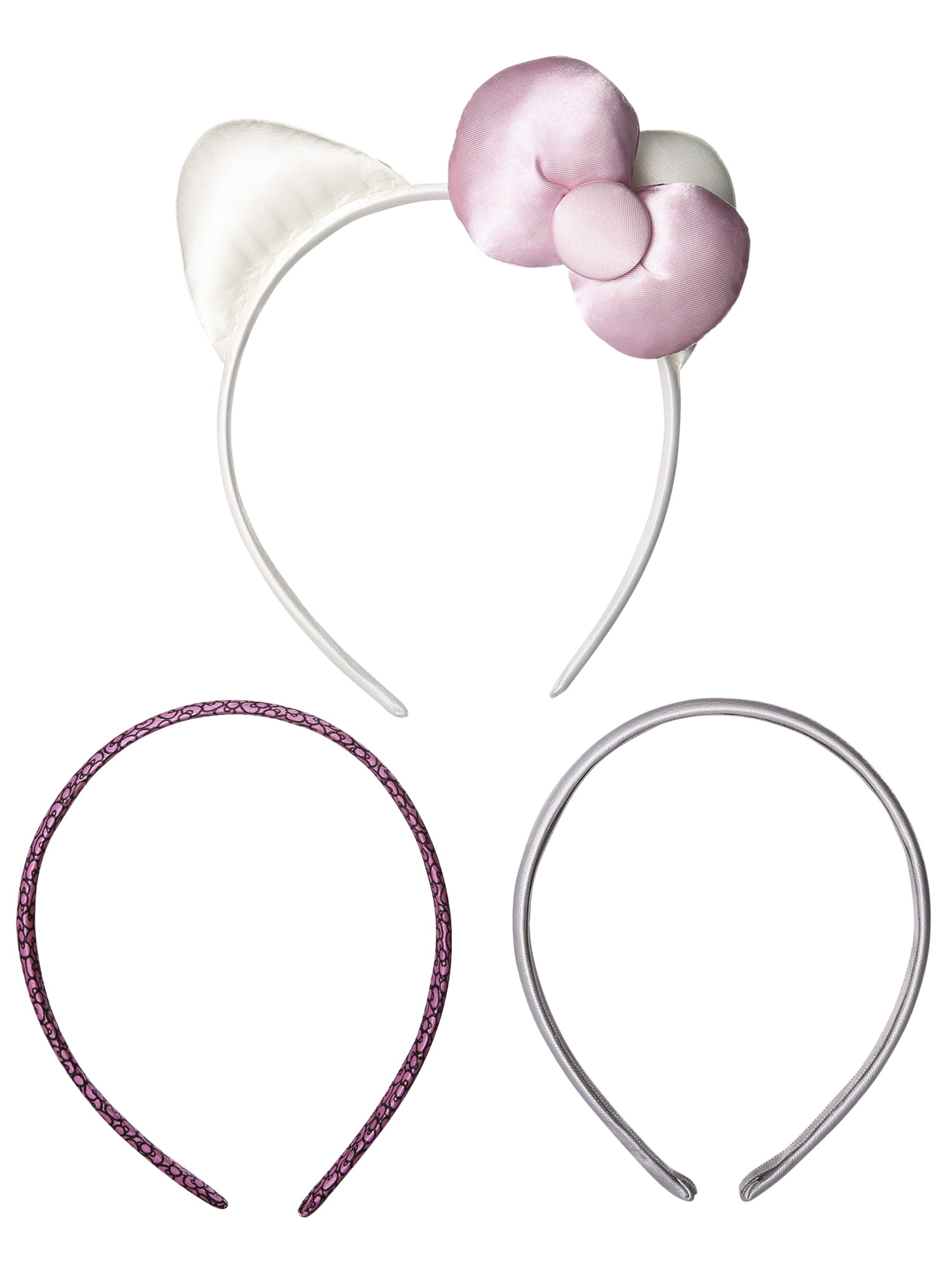 Sanrio Hello Kitty Headband Set 3 Pack - Adorable & Comfortable for ...