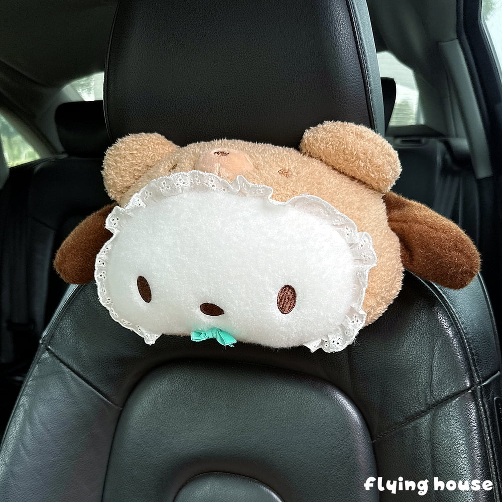 Sanrio Hello Kitty Headrest Cushion Car Seat Cartoon Kuromi My Melody ...