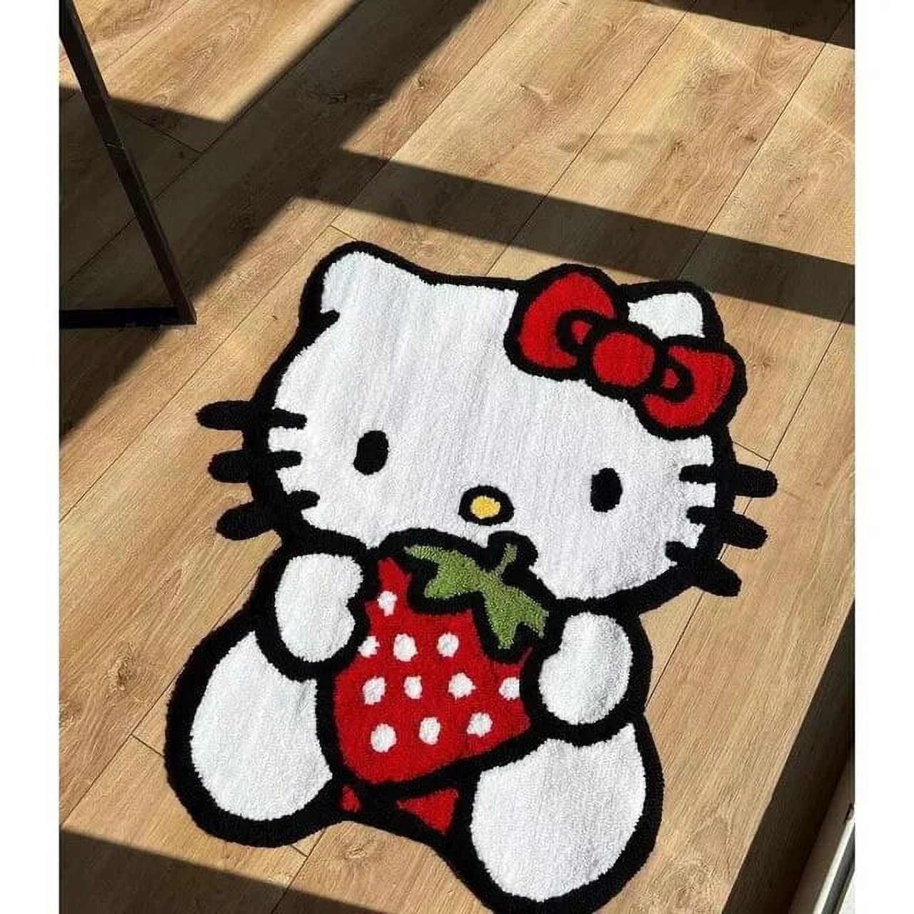 Yening Sanrio Hello Kitty Floor Mat Imitation Cashmere Indoor - Walmart.com