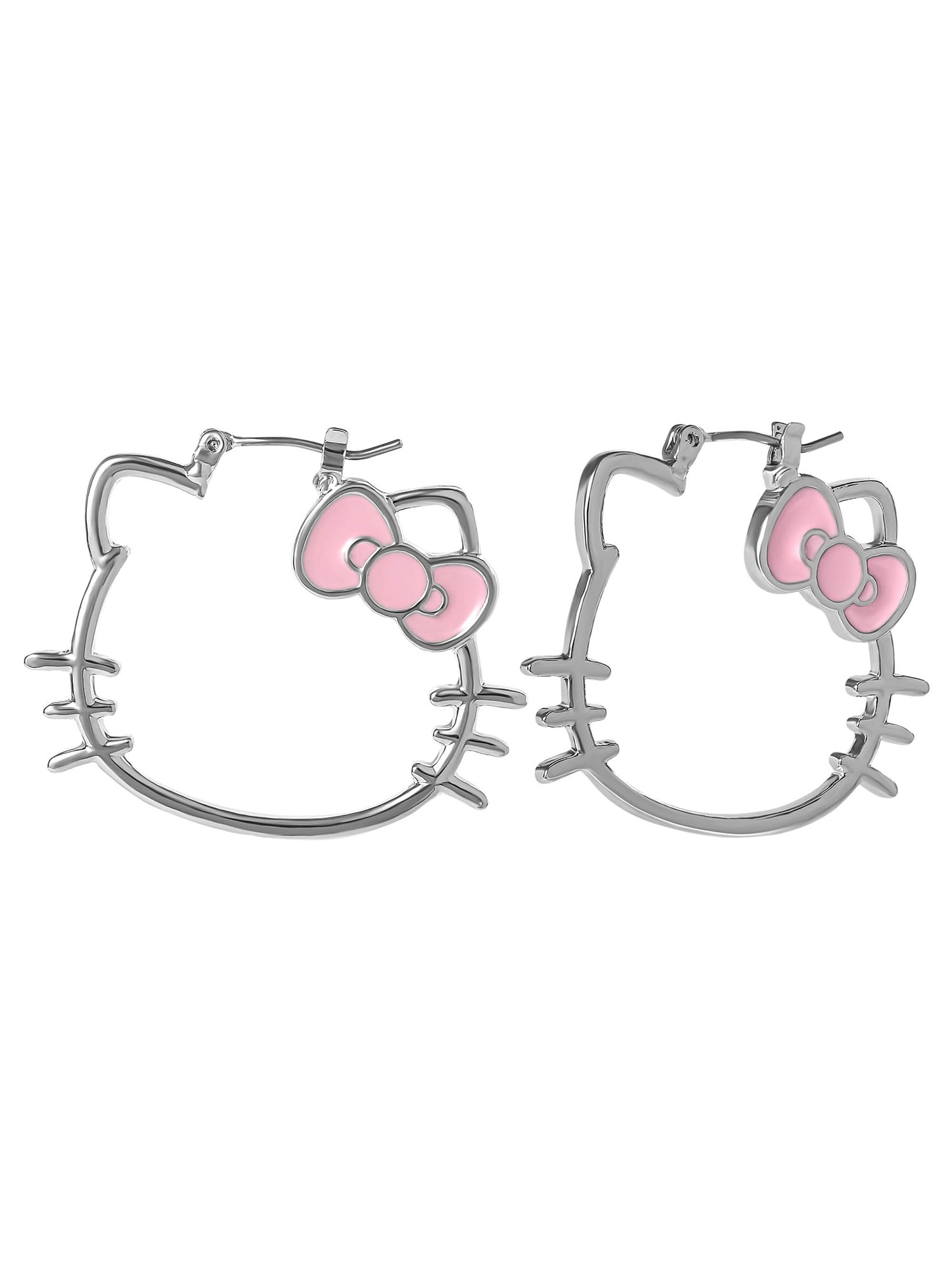 Sanrio Girls/Tween Hello Kitty Hoop Earrings - Walmart.com