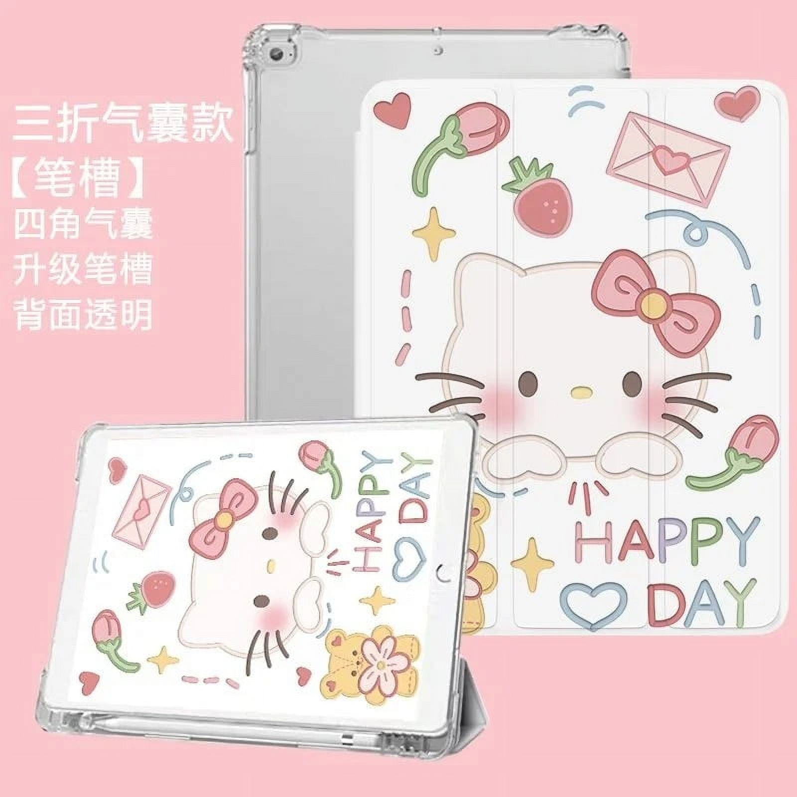 Sanrio Hello Kitty IPad Case Kawaii Anime Y2k Cover For Ipad 10.2 Inch ...