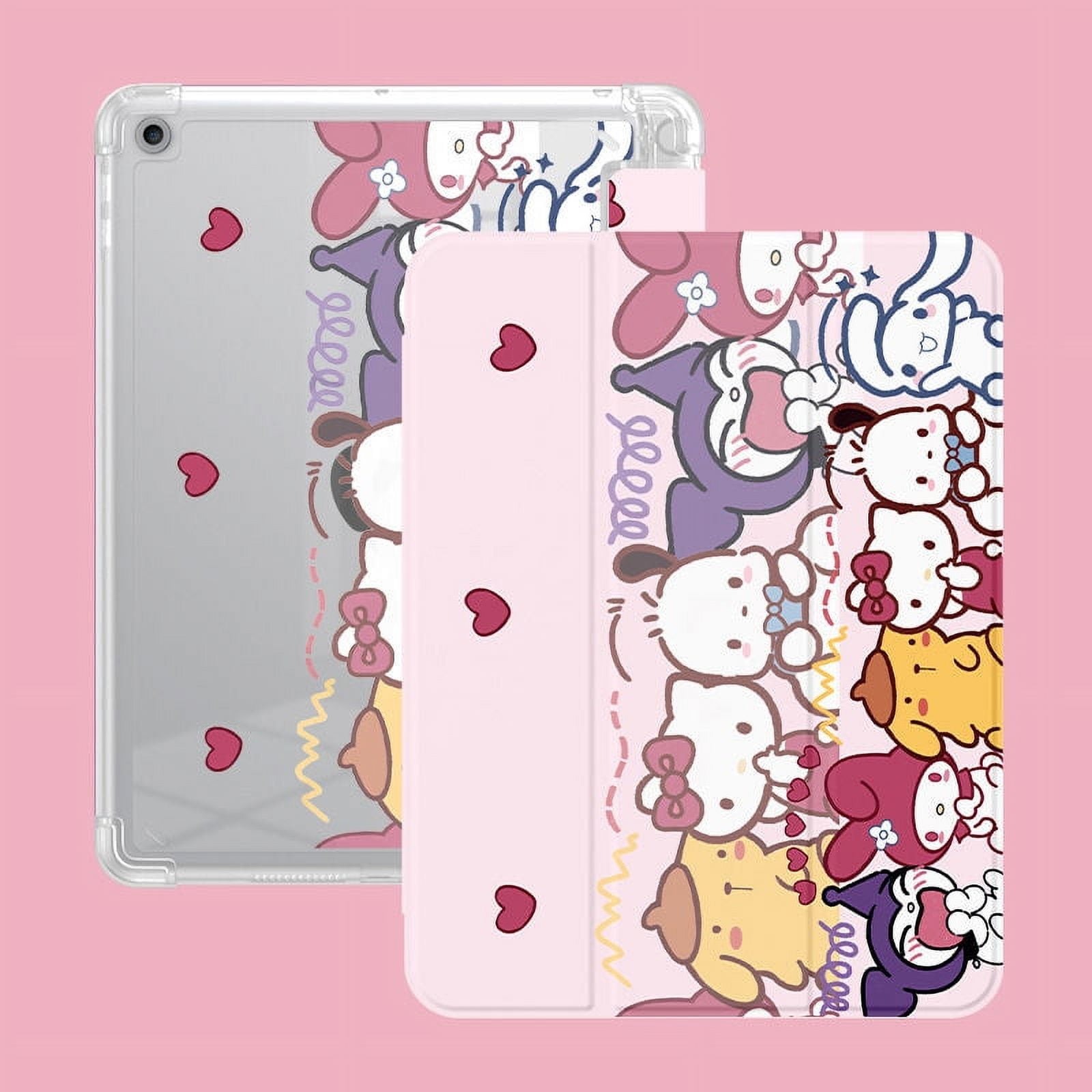 Sanrio Hello Kitty IPad Tablet Case Mini6 Kawaii Cartoon Ipad Pro 12.9 ...