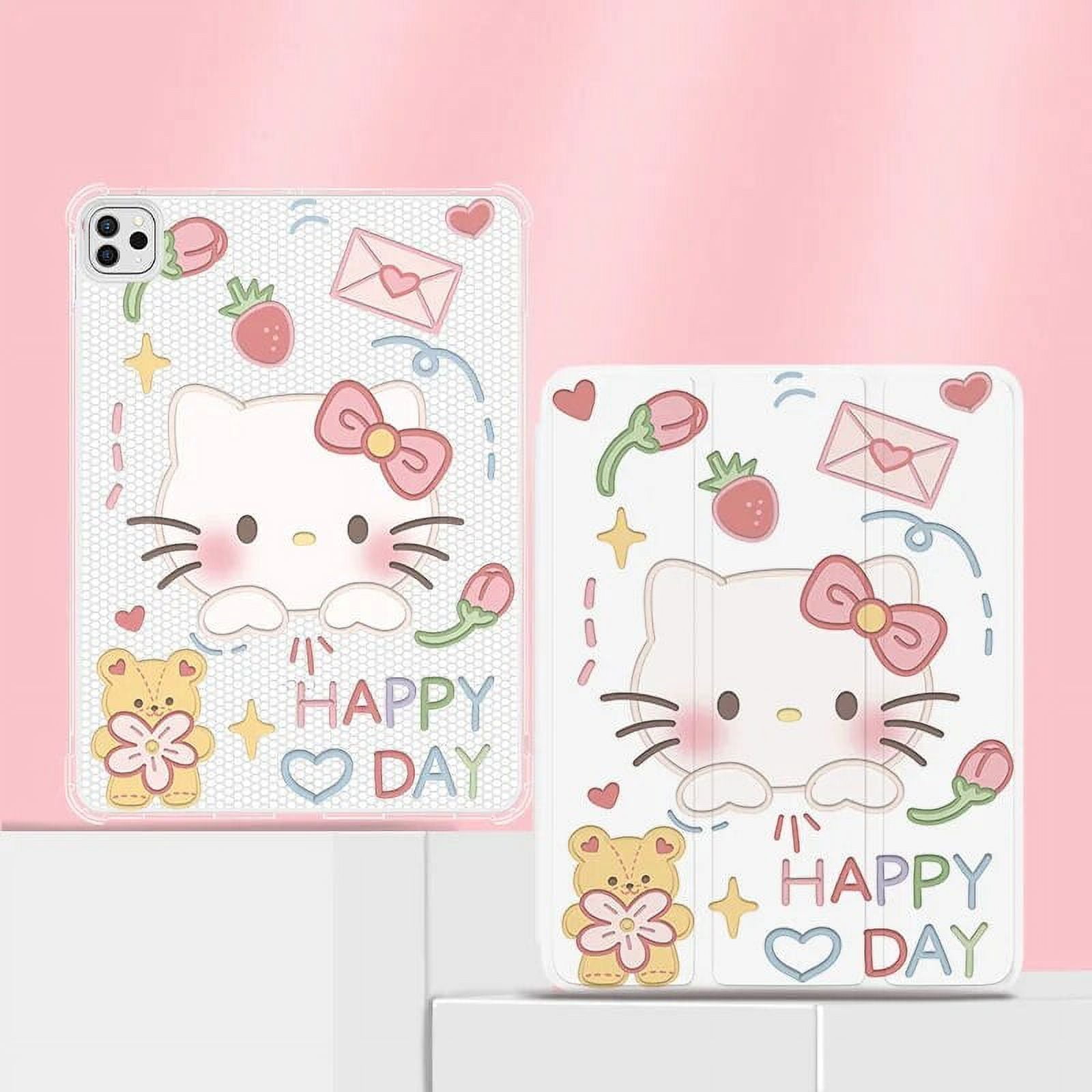 Sanrio Hello Kitty Ipad 9 Case Kawaii Anime Air5 Cartoon My Melody ...