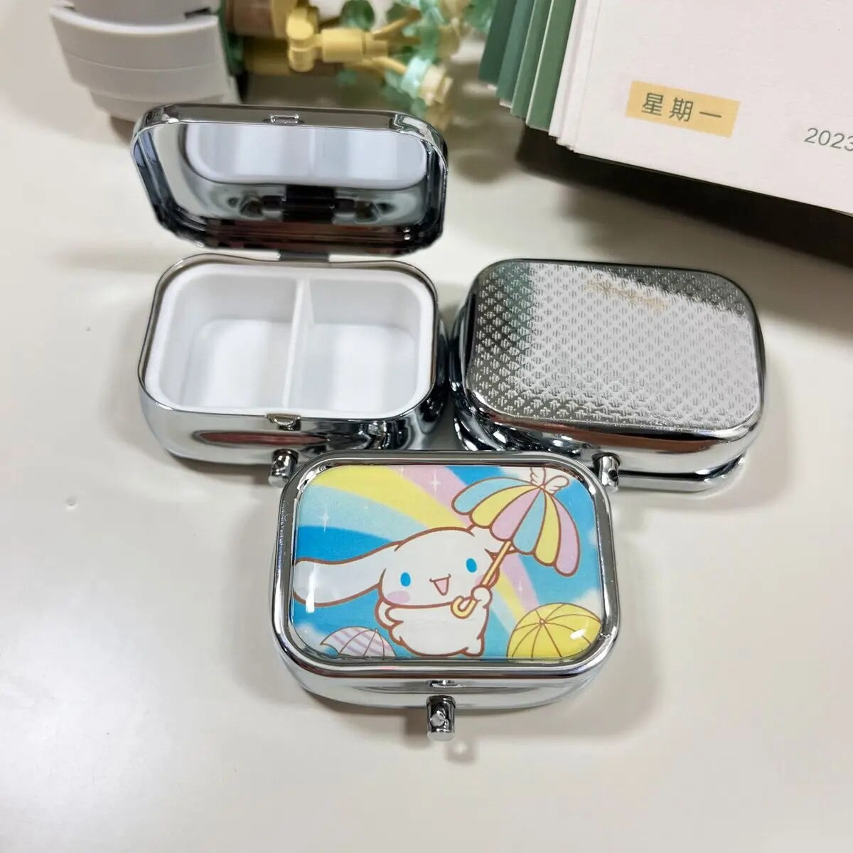 Sanrio Hello Kitty Jewelry Box Anime Figure Kuromi Cinnamoroll My ...