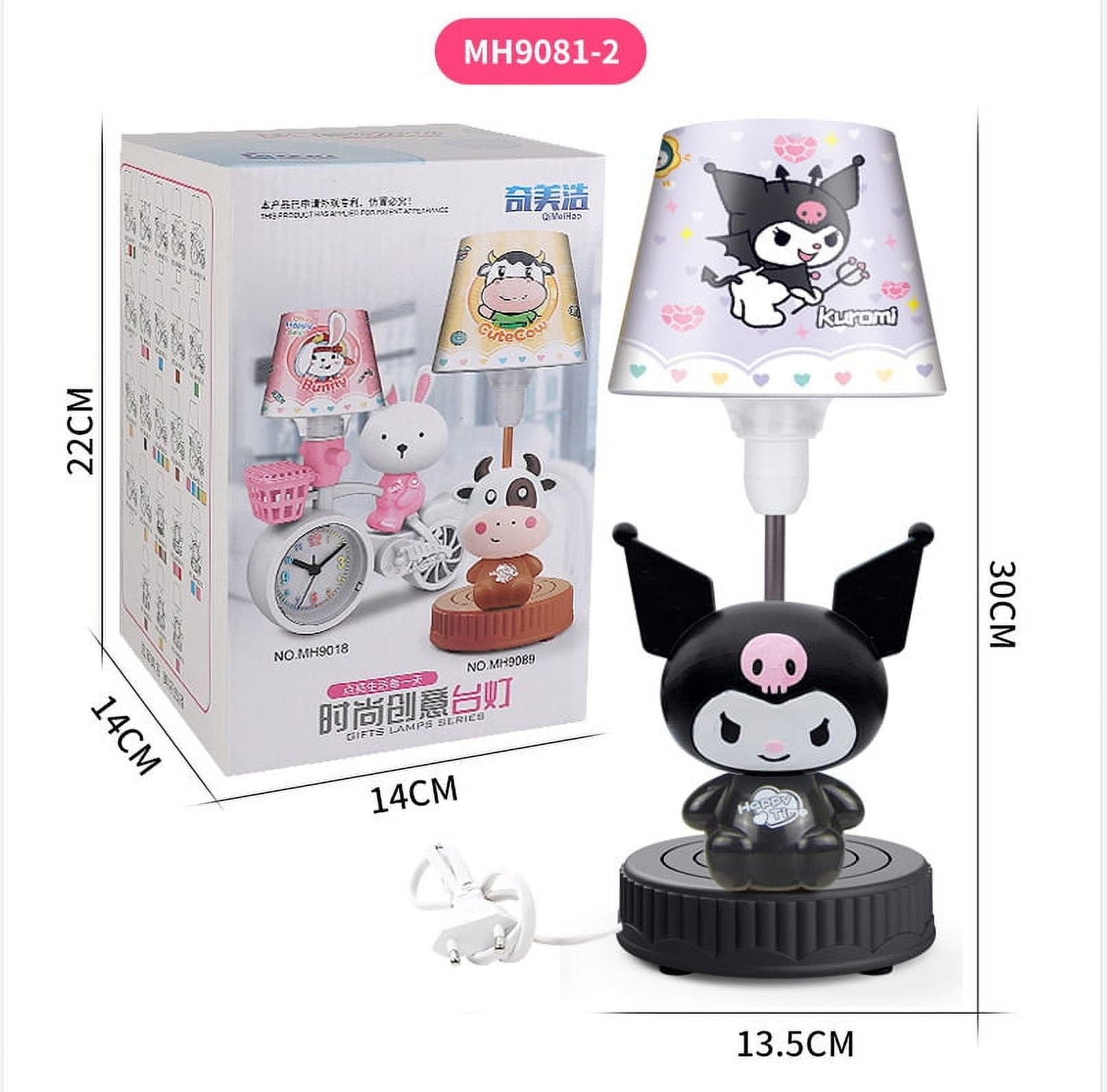 Sanrio Hello Kitty Kawaii Bedside Lamp Kuromi Cinnamorol Cartoon Anime ...
