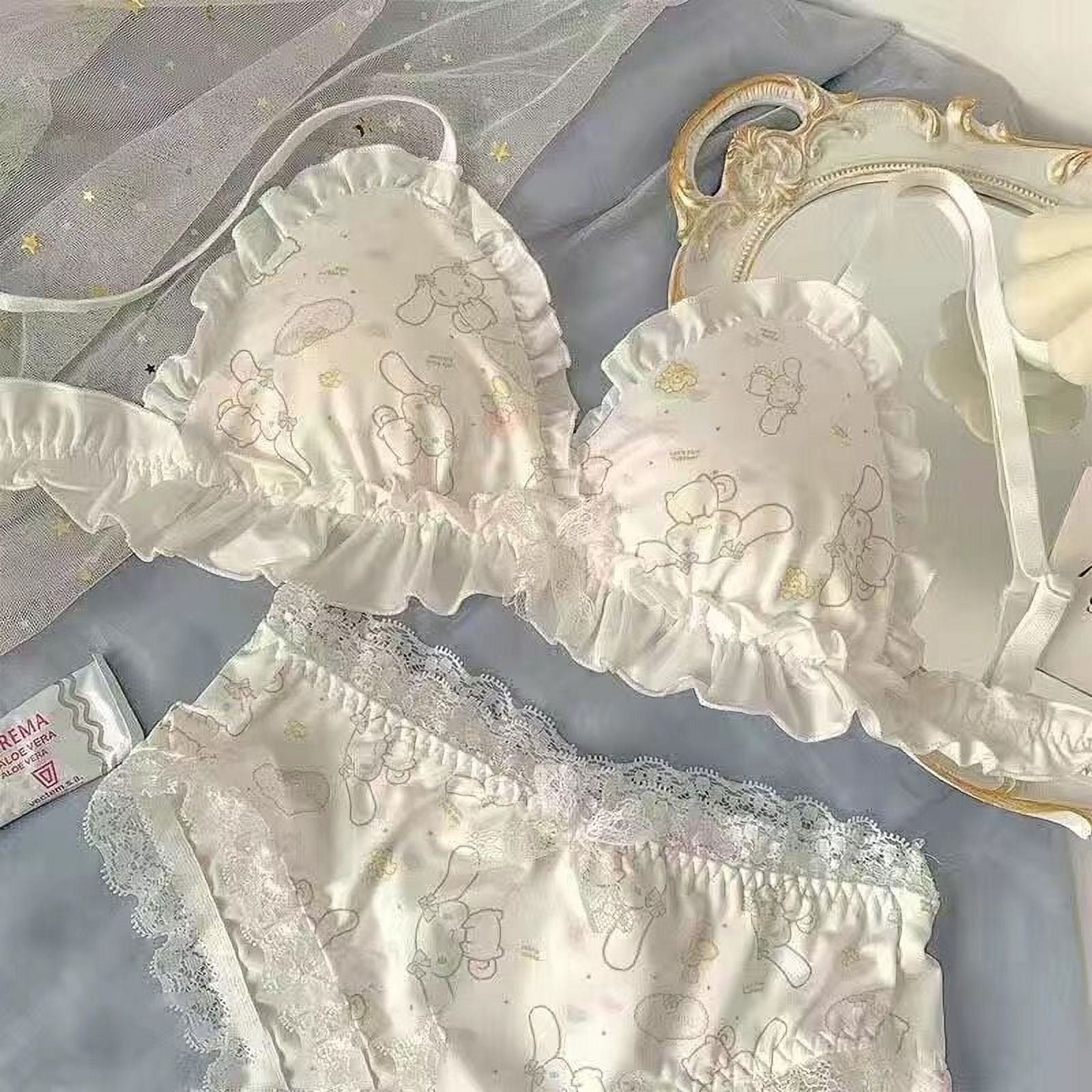 Sanrio Hello Kitty Kawaii Cinnamoroll Underwear Underpants Bra Suit ...