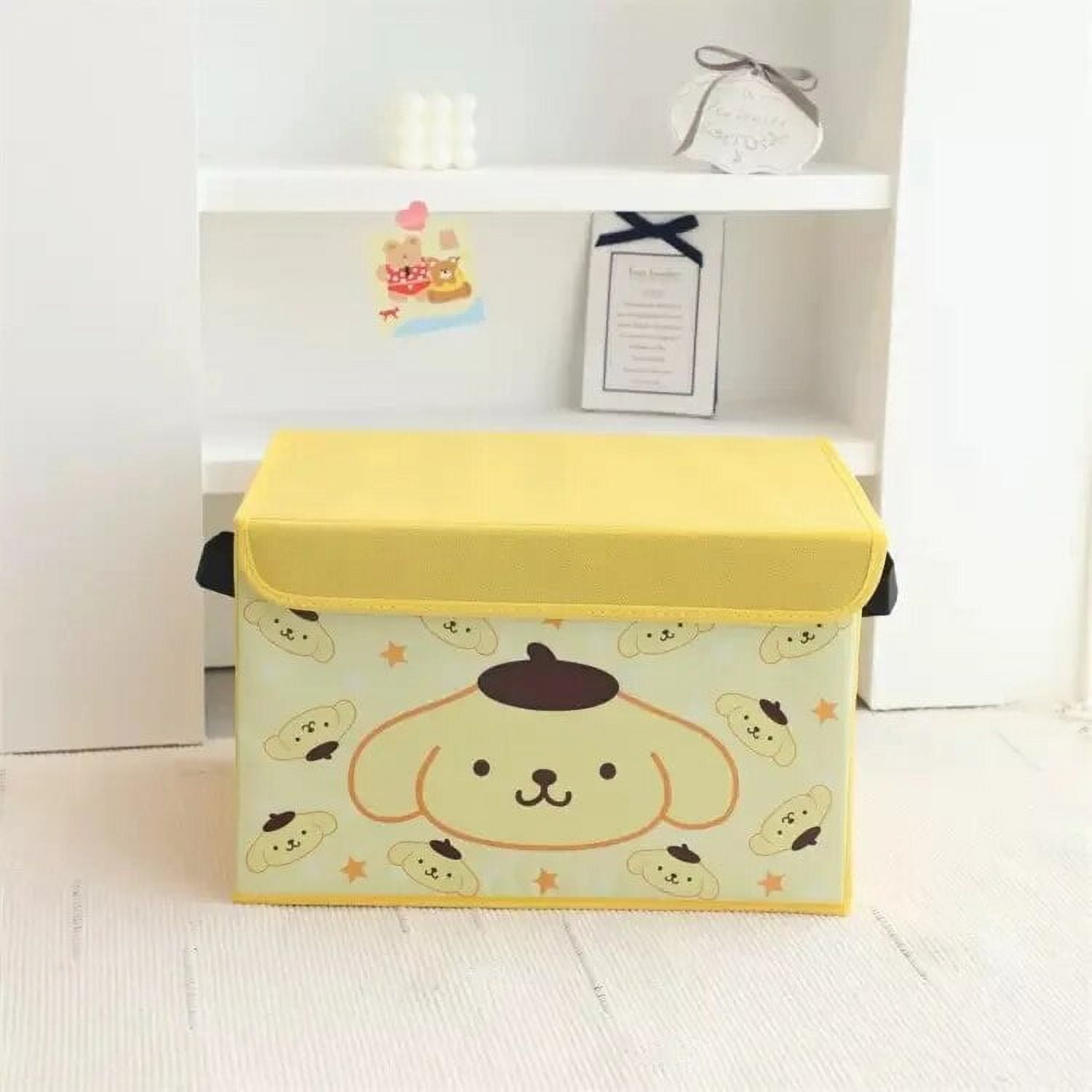 Sanrio Hello Kitty Keroppi Hangyodon Cute Cartoon Storage Box Toy Trash ...