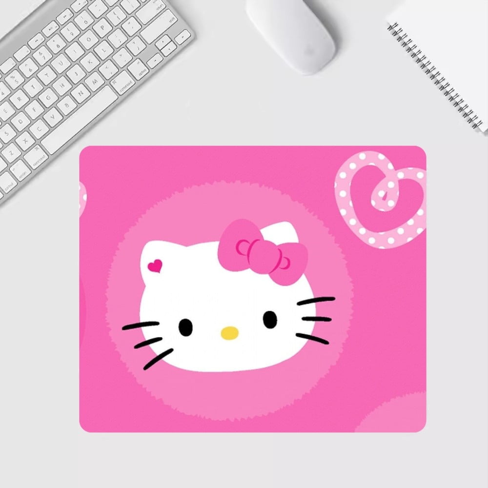Sanrio Hello Kitty Kitty MINISO Cat Hello Mousepad Computer Desk Mat ...
