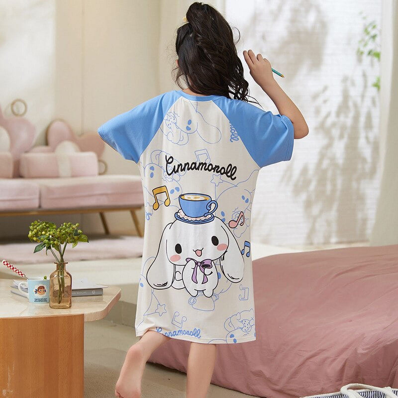 Sanrio Hello Kitty Kuromi Cinnamoroll Kids Pajamas Anime Cartoon My ...