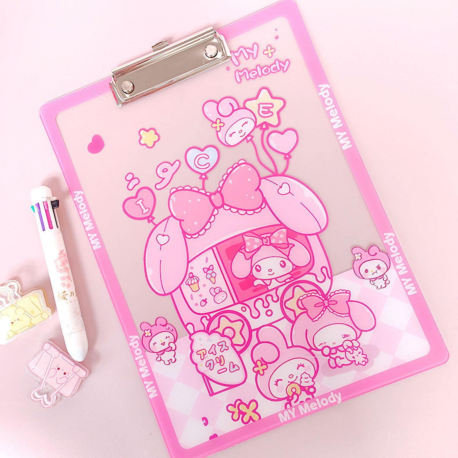 Sanrio Hello Kitty Kuromi Cinnamoroll Melody A4 Folder Colour Printing ...