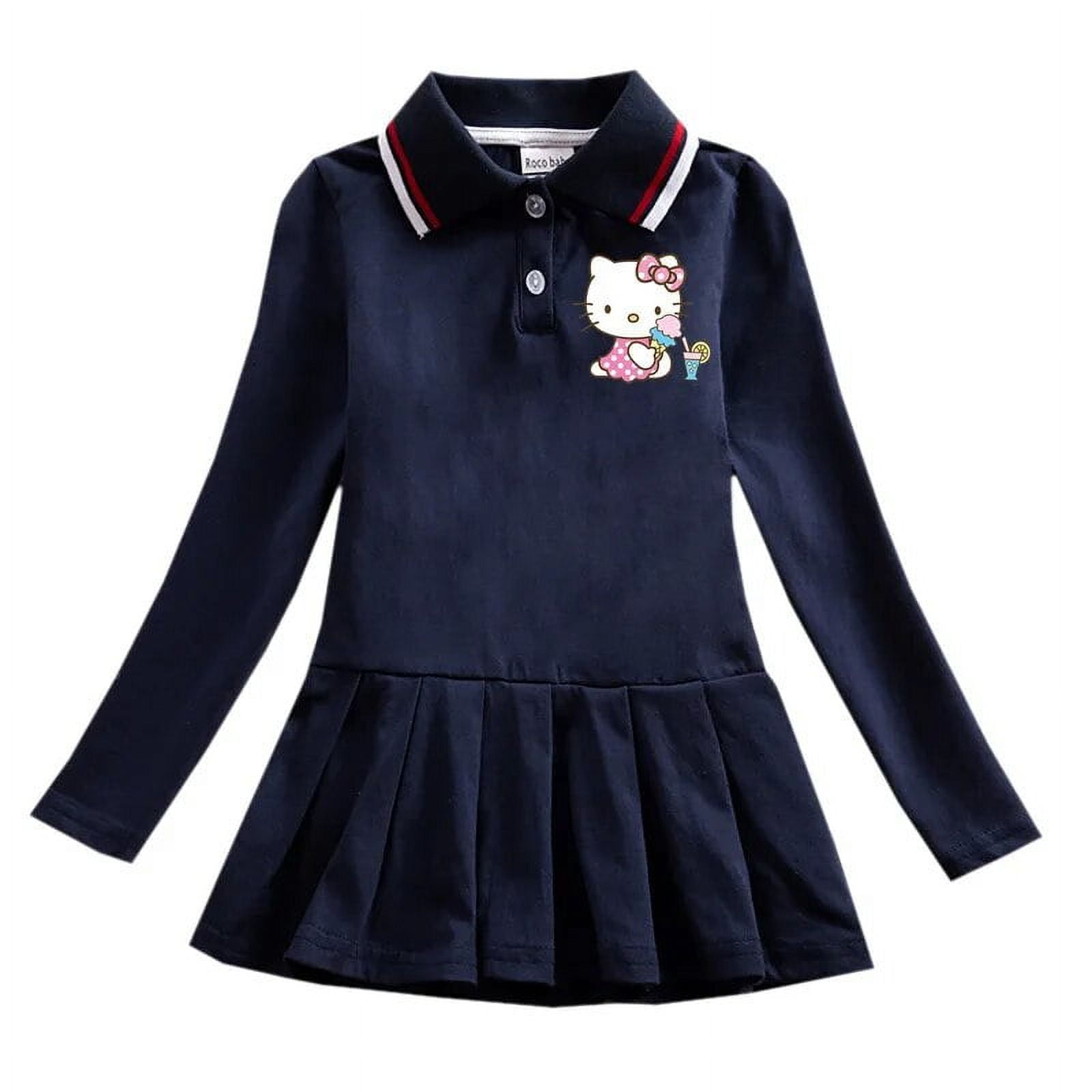 Sanrio Hello Kitty Kuromi Cinnamoroll Polo Shirt Cotton Children ...