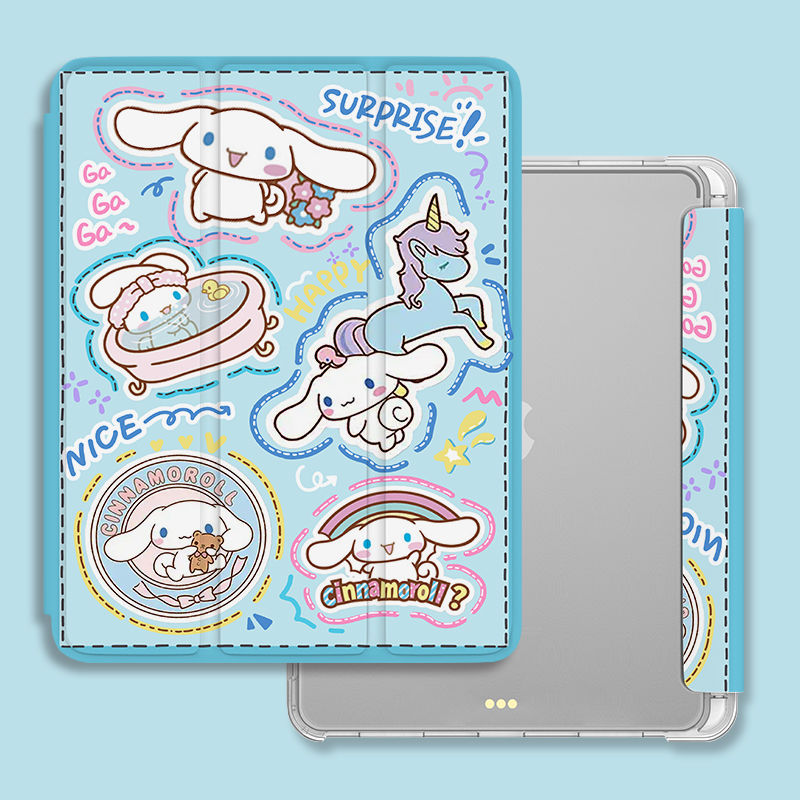 Sanrio Hello Kitty Kuromi Cinnamoroll Tablet Case for iPad Air 1 2 3 ...
