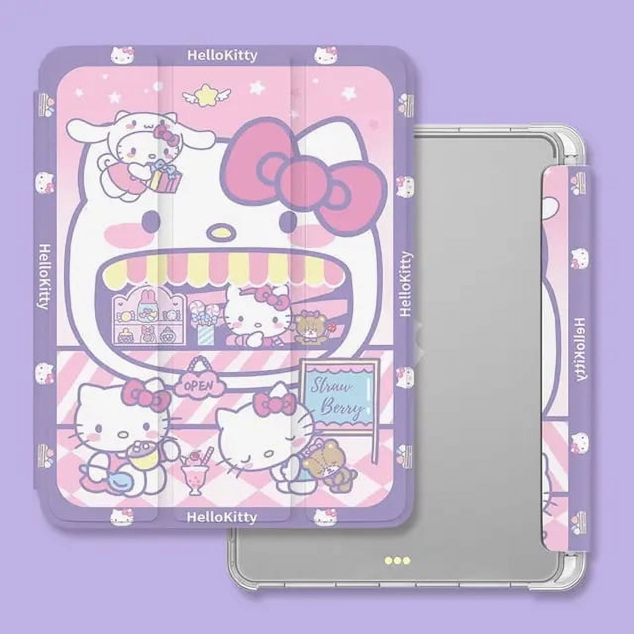 Sanrio Hello Kitty Kuromi Cinnamoroll Tablet Case for iPad Air 1 2 3 ...
