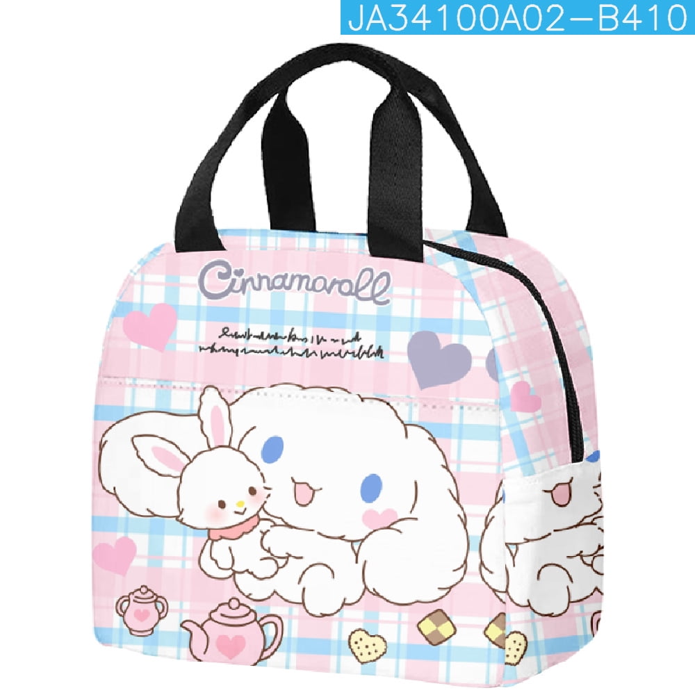 Sanrio Hello Kitty Kuromi Kawaii Portable Meal Bag Cute Cartoon ...