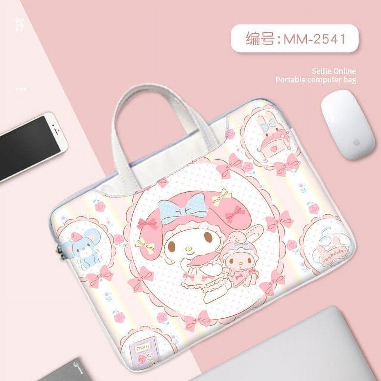 Sanrio Hello Kitty Kuromi Laptop Bag Notebook Case 11 12 13 13.3 14 15 14.6 15.6 Inch For ...