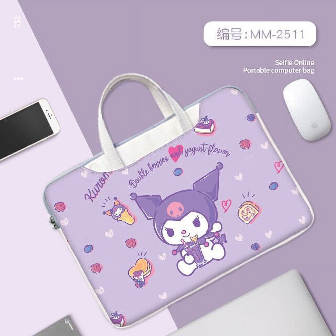 Sanrio Hello Kitty Kuromi Laptop Bag Notebook Case 11 12 13 13.3 14 15 14.6 15.6 Inch For ...