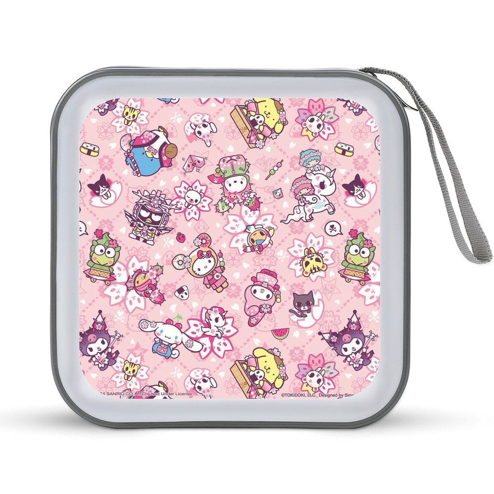 Sanrio-Hello-Kitty Kuromi And Melody Cinnamoroll CD Case, 40 Capacity ...