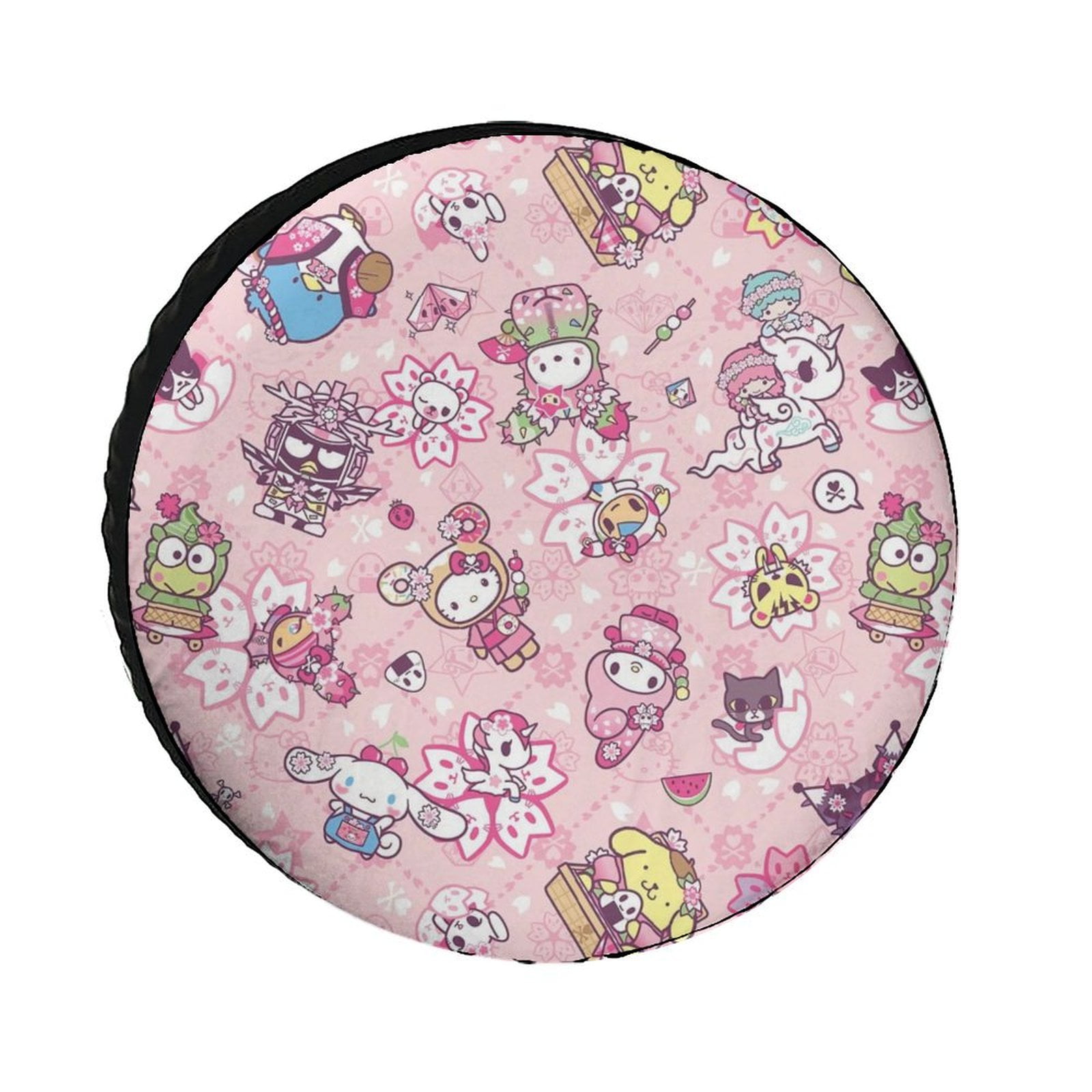 Sanrio-Hello-Kitty Kuromi And Melody Cinnamoroll Waterproof Oxford Tire ...