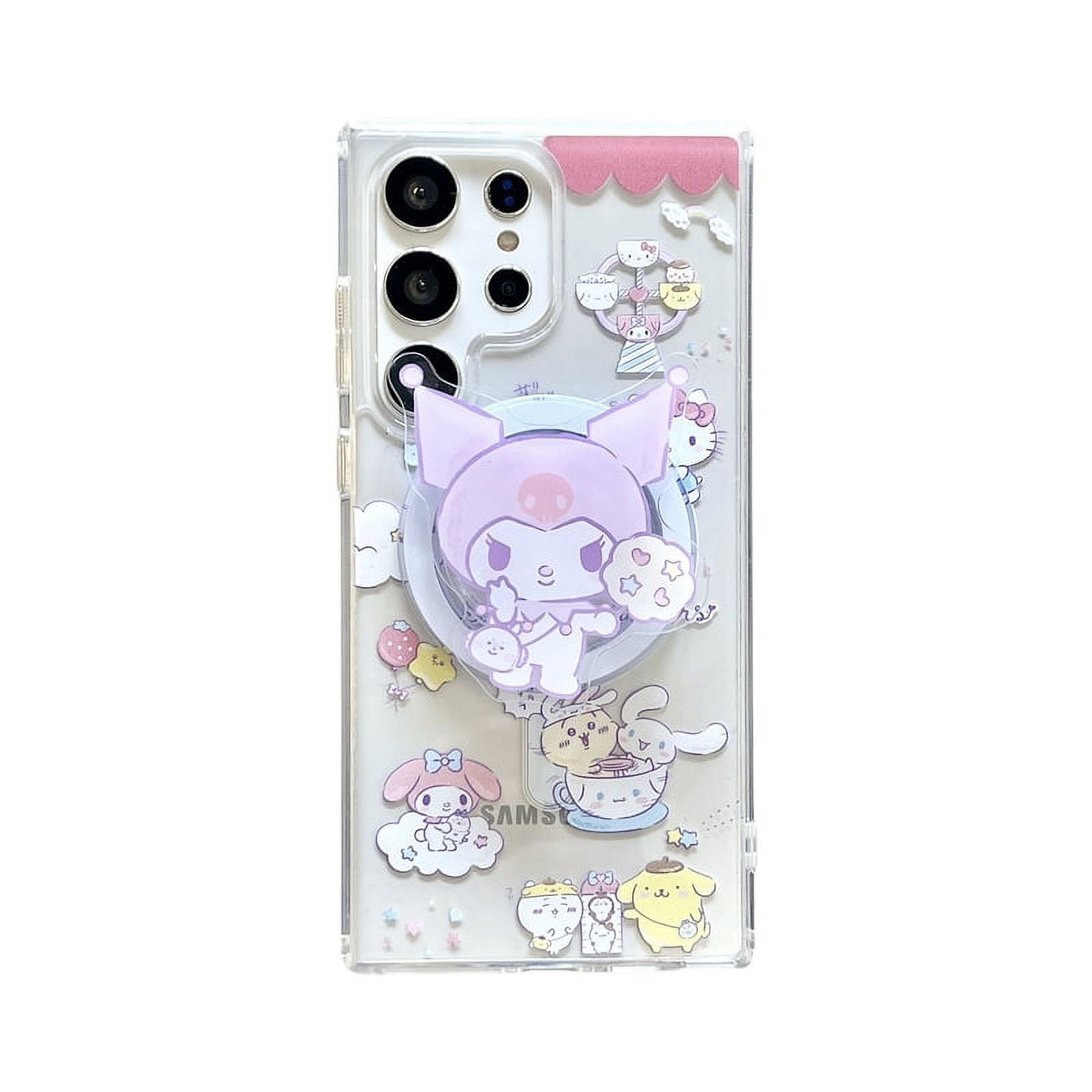 Sanrio Hello Kitty Kuromi Melody Purin Magnetic Magsafe Wireless Charge ...