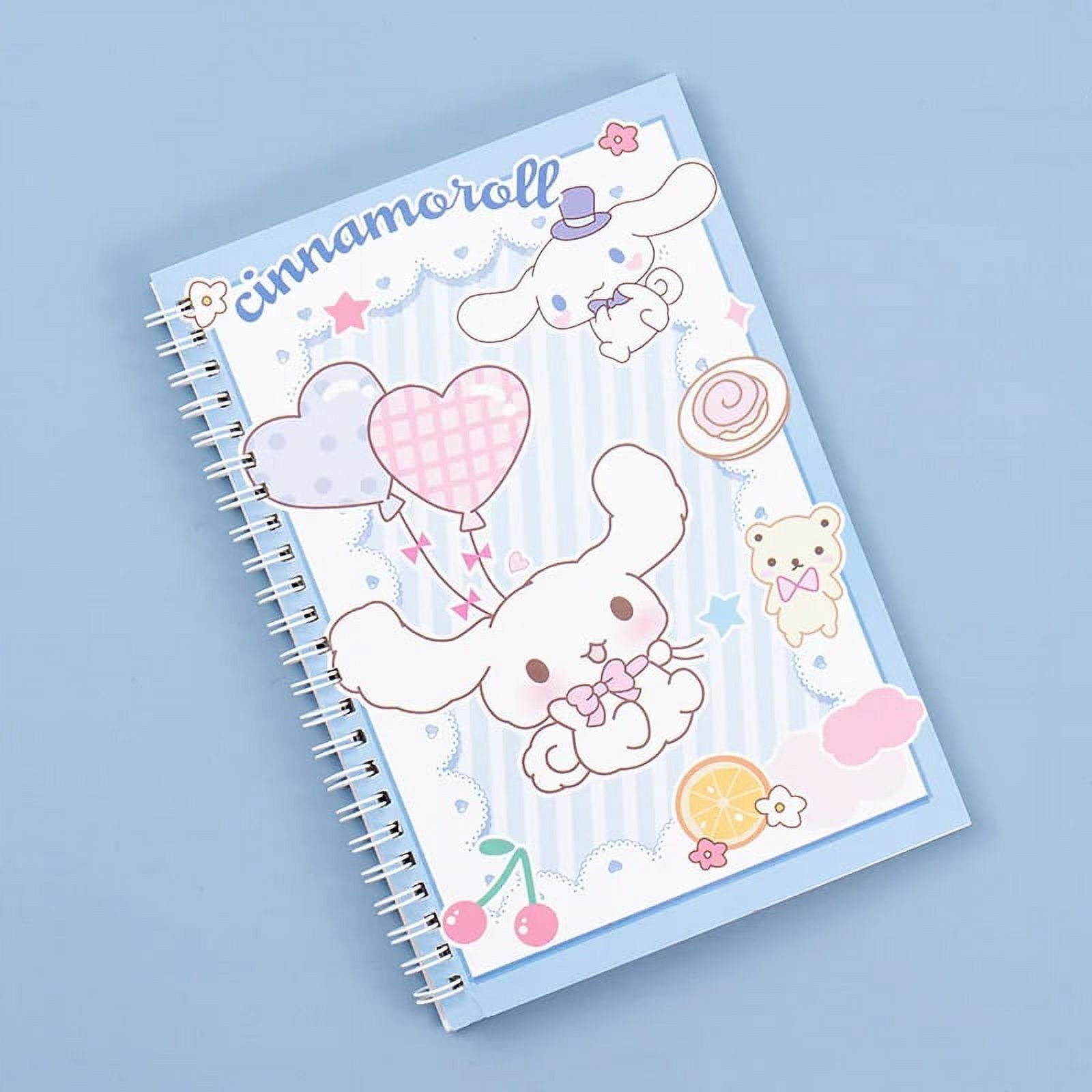 Sanrio Hello Kitty Kuromi My Melody Cinnamoroll Coil Book Book Primary ...
