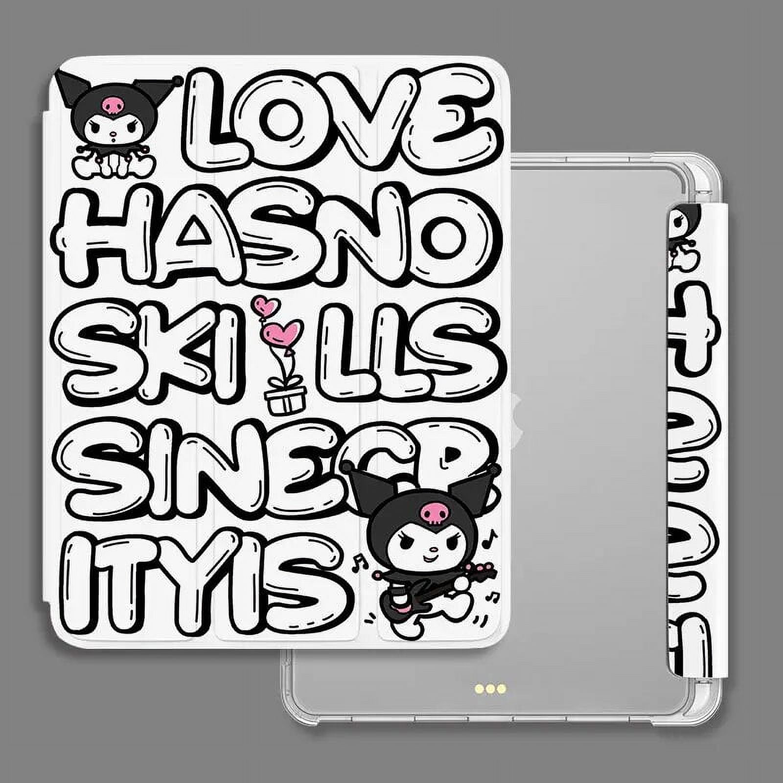 Sanrio Hello Kitty Kuromi MyMelody Tablet Case for iPad Air 1 2 3 Mini ...