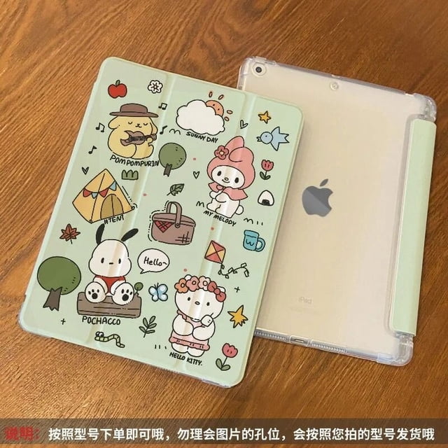 Sanrio Hello Kitty Kuromi New Kawaii IPad 9th Generation Case Cute ...
