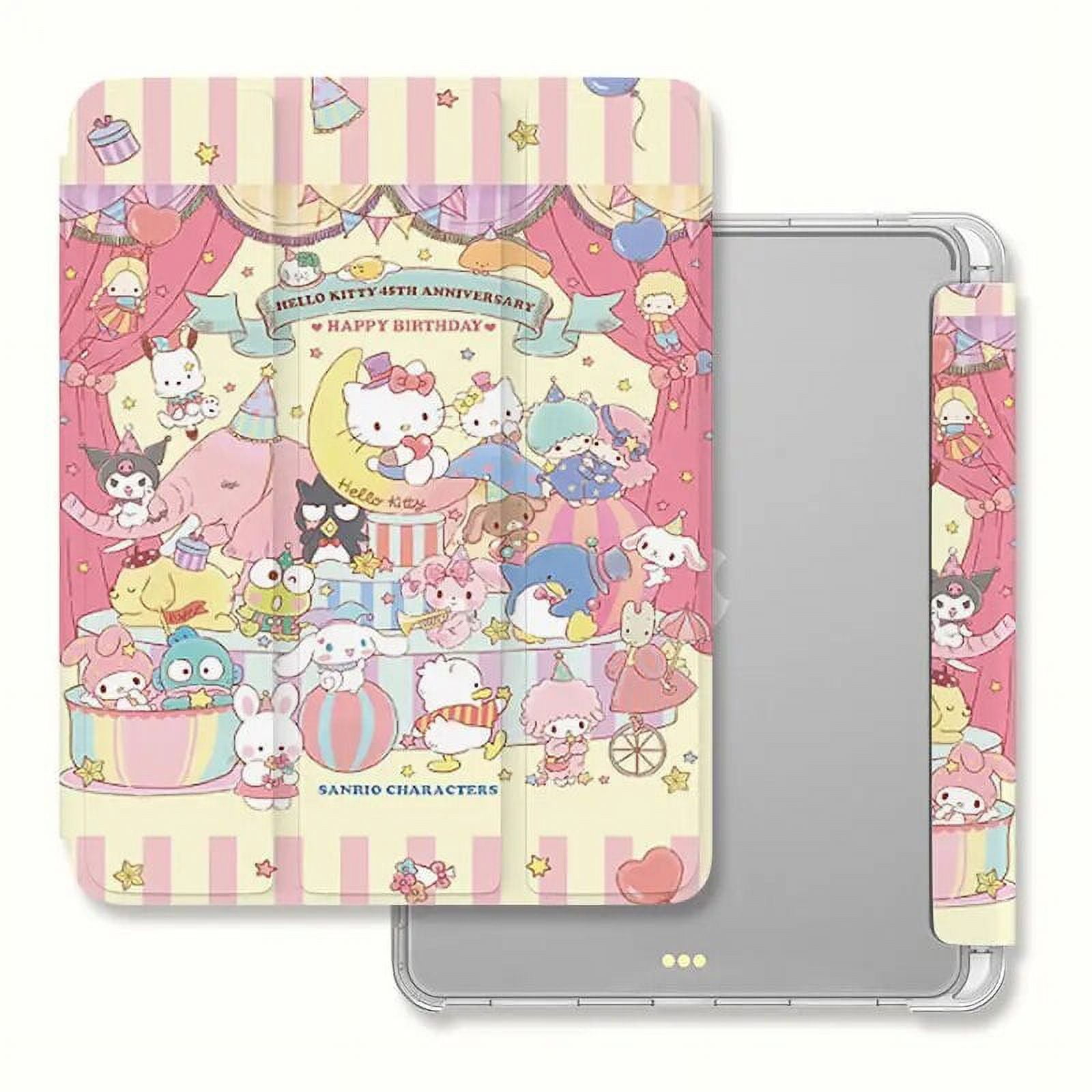 Sanrio Hello Kitty Kuromi Tablet Case for iPad Air 1 2 3 Mini 4 5 6 ...