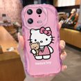 Sanrio Hello Kitty Kuromi Wave Case For Xiaomi Redmi Note 13 12 11 Pro