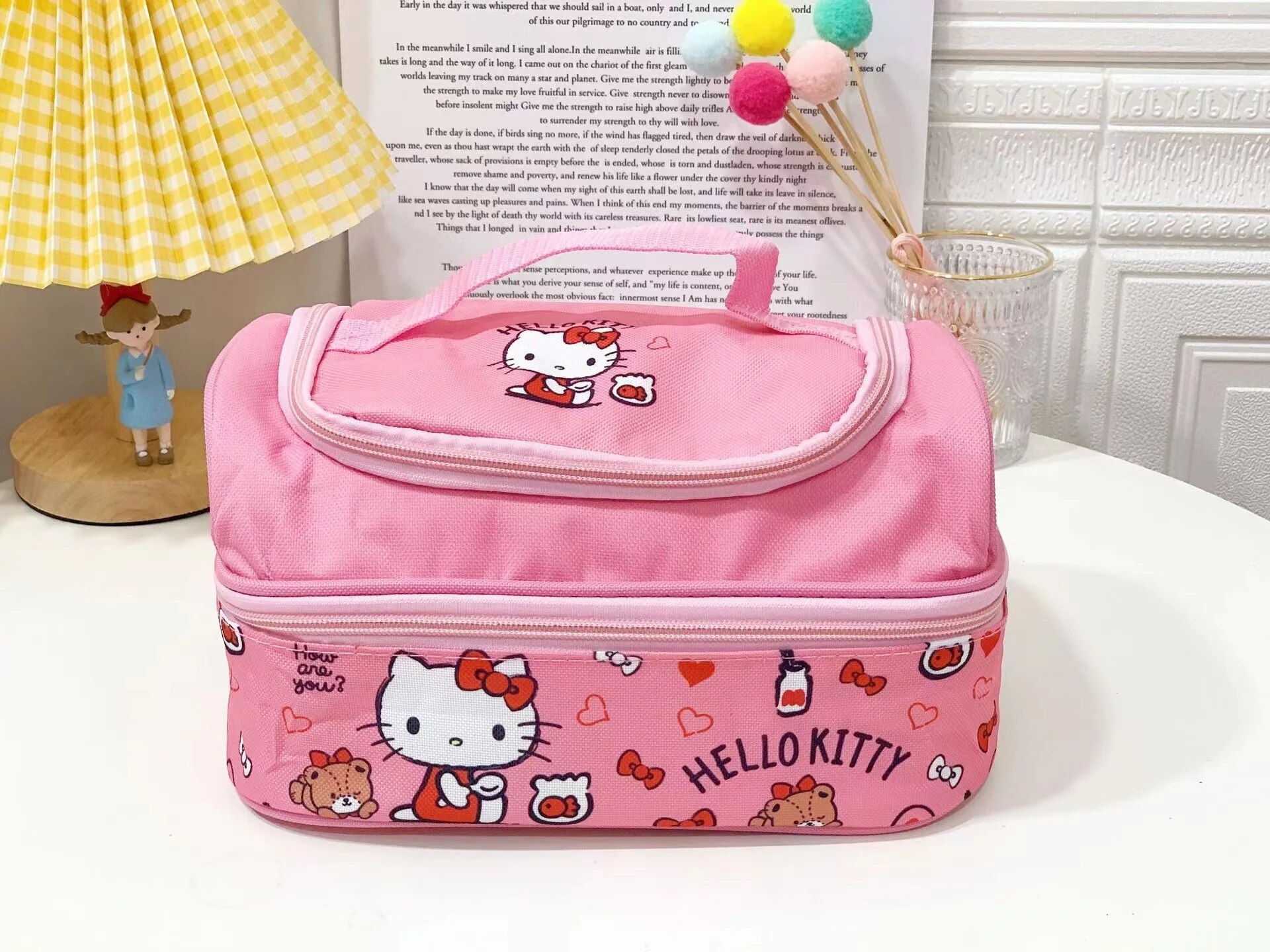 Sanrio Hello Kitty Lunch Box Kuromi Cinnamoroll My Melody Keep Warm ...