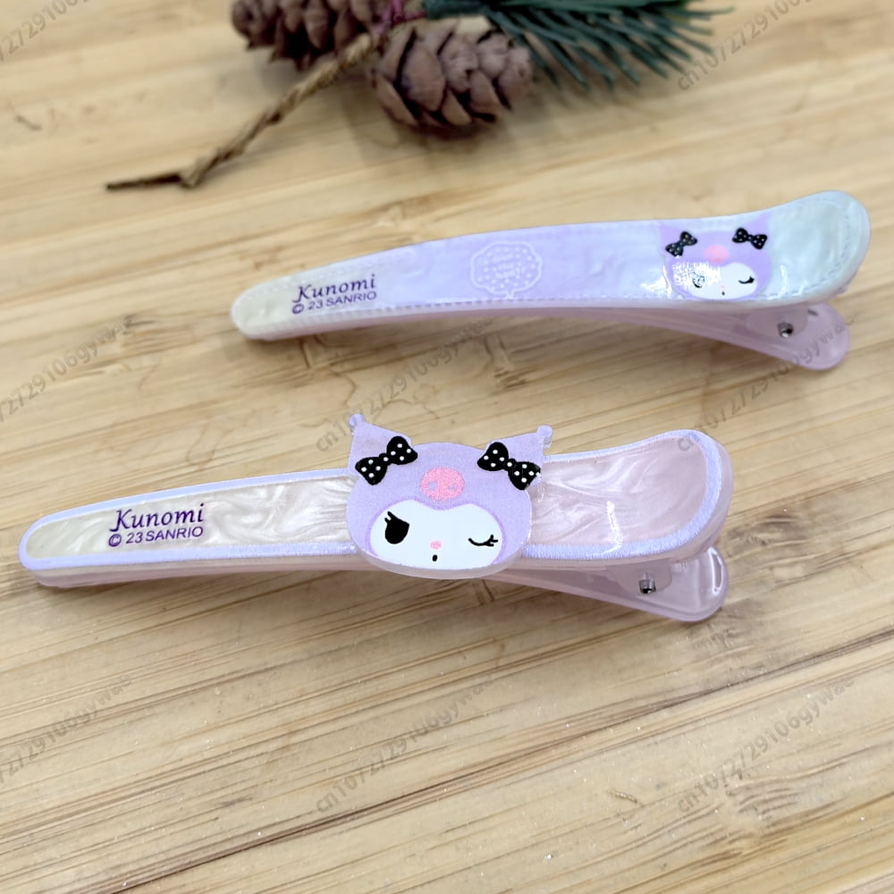 Sanrio Hello Kitty MINISO Hair Clips Anime My Melody Cinnamoroll ...