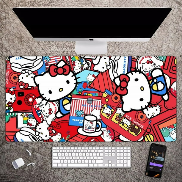 Sanrio Hello Kitty MINISO Mousepad Large Gaming Compute Gamer PC ...