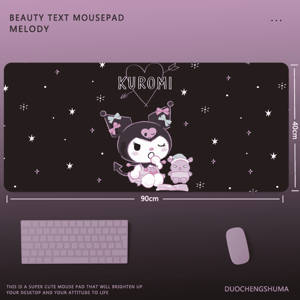 Sanrio Hello Kitty MINISO Mousepad Large Gaming Mousepad Keyboard Gamer ...