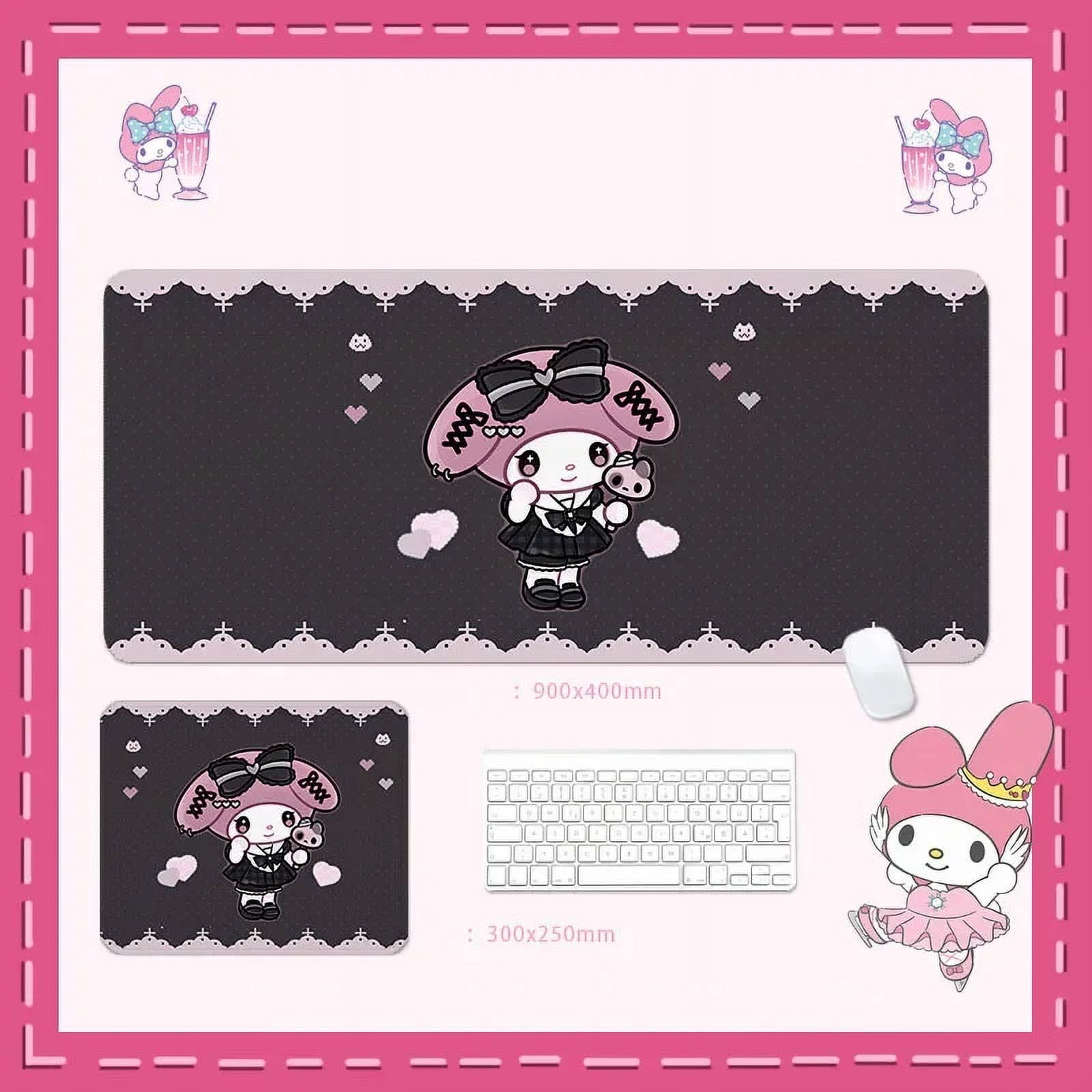 Sanrio Hello Kitty Melody Mouse Pad Animal Cute XXL Lockedge Computer ...