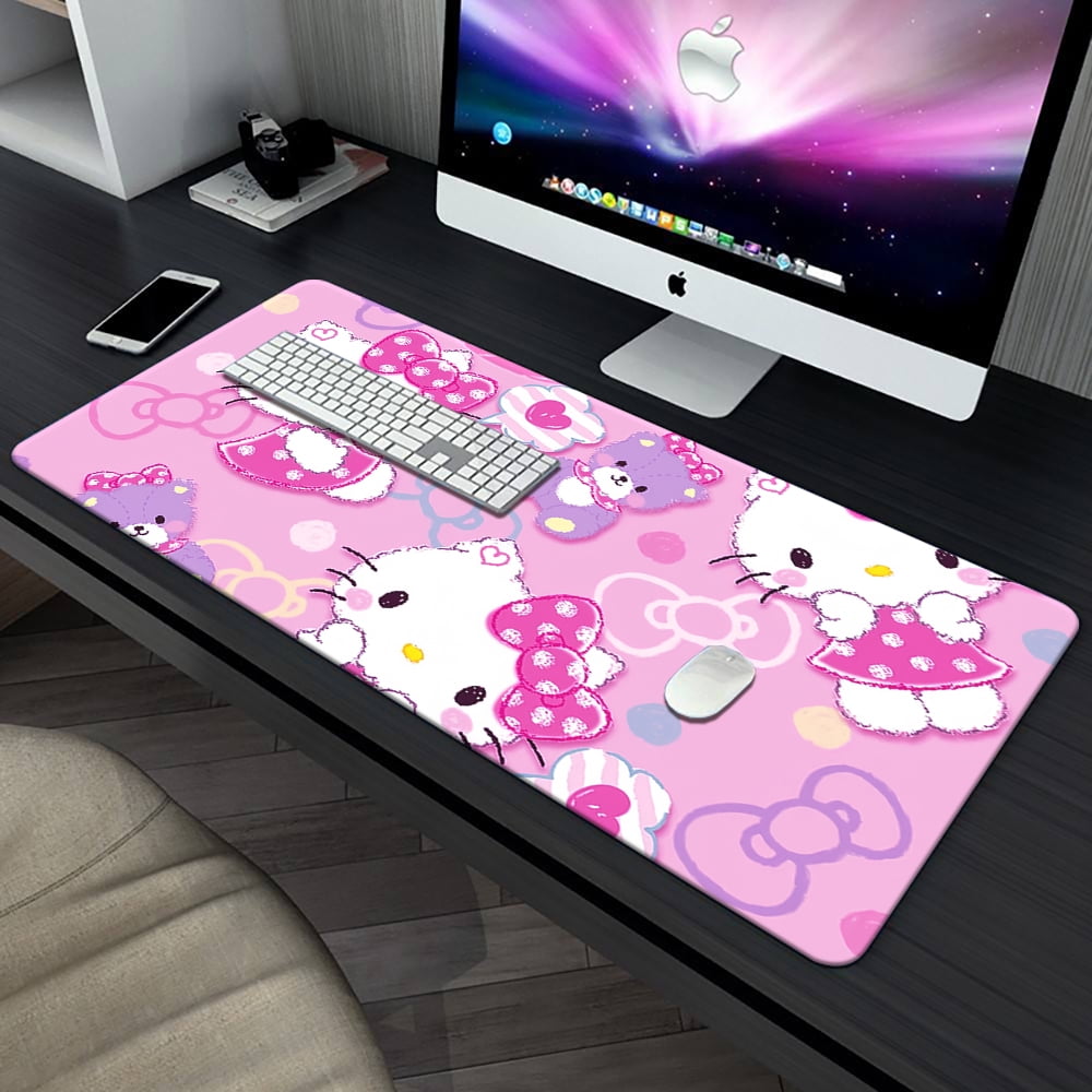 Sanrio Hello Kitty Melody Mouse Pad Keyboard Gaming Accessories Mouse ...