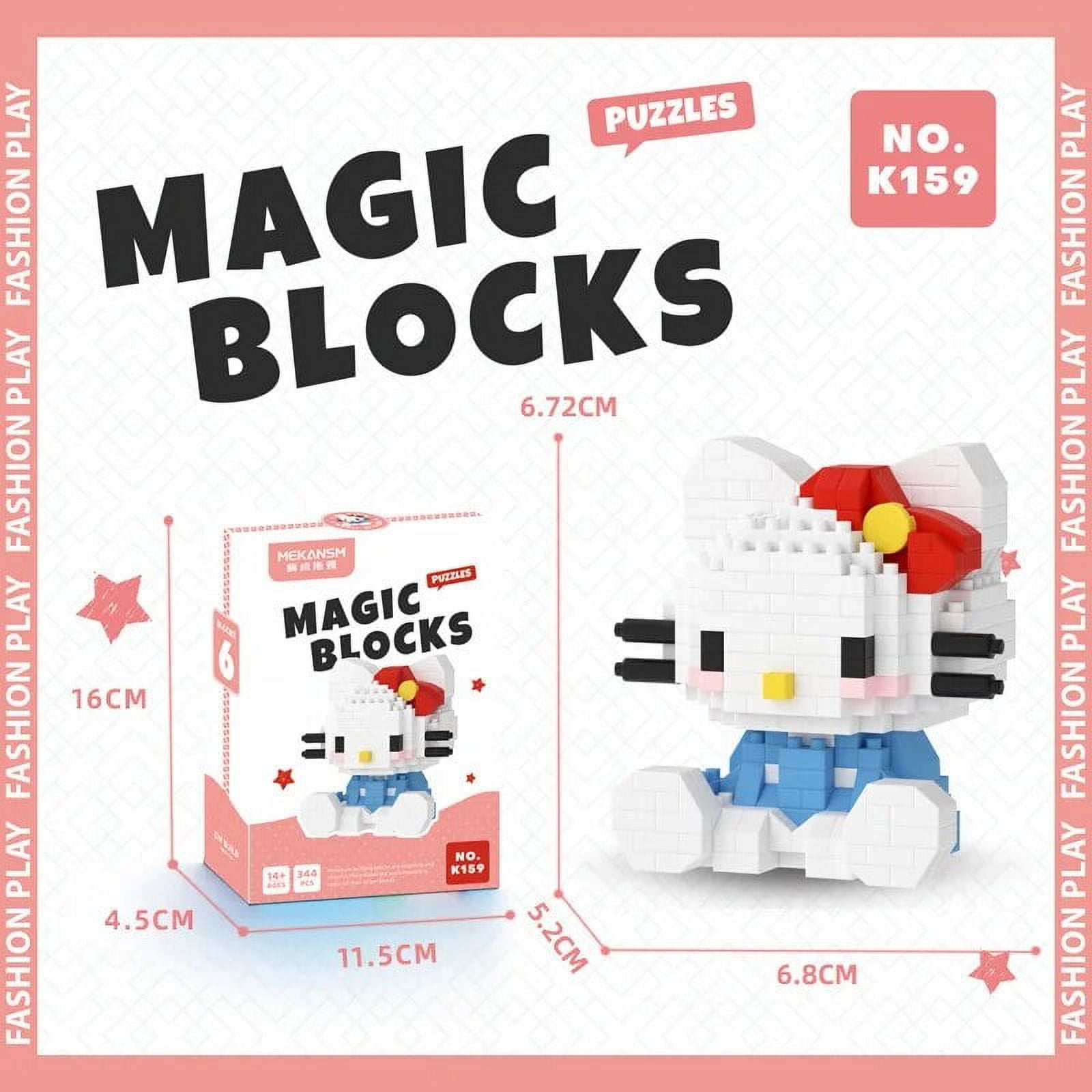Sanrio Hello Kitty Micro Building Block Pochacco Cinnamoroll Kuromi ...
